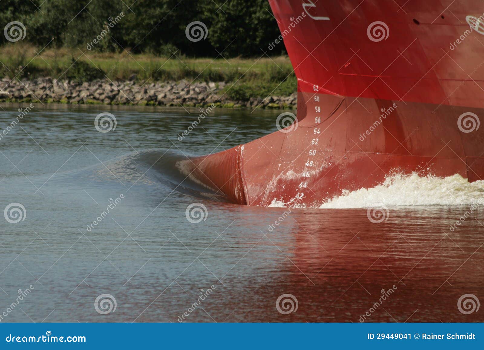 Bulbous bow stock image. Image of cargo, shipping, bulb - 29449041