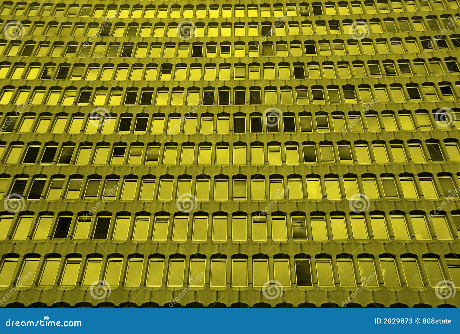 Bulding windows tinted stock image. Image of color, yellow - 2029873