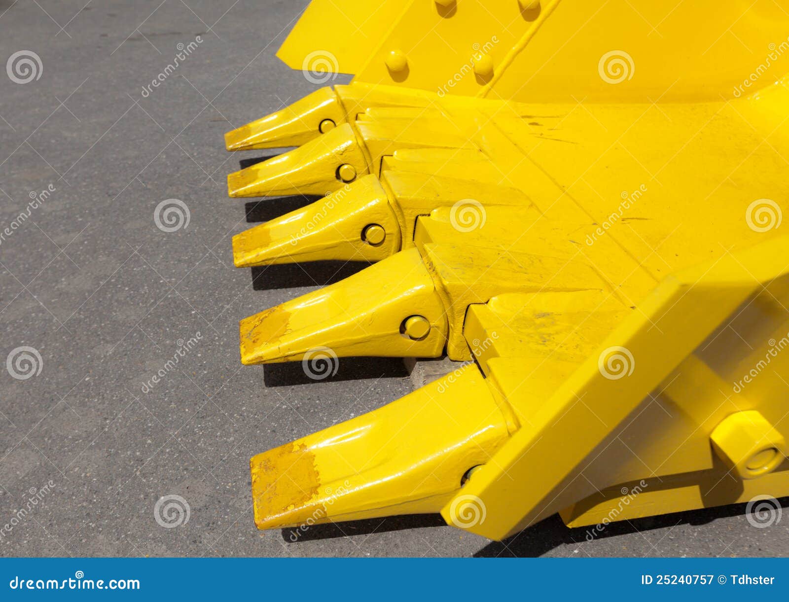 Buldozer blade stock image. Image of large, mover, single - 25240757