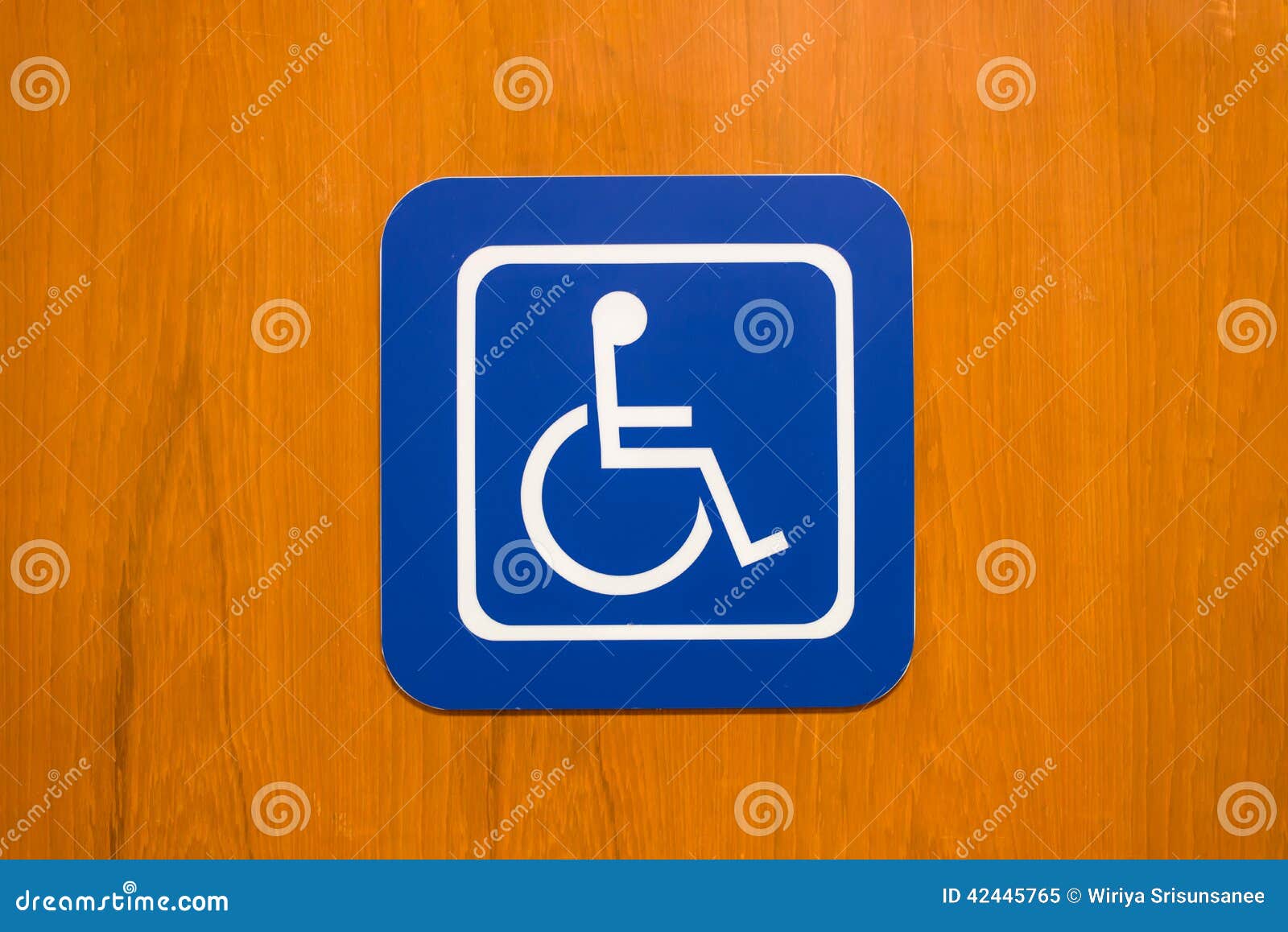 Bule disabled person sign stock image. Image of armchair - 42445765