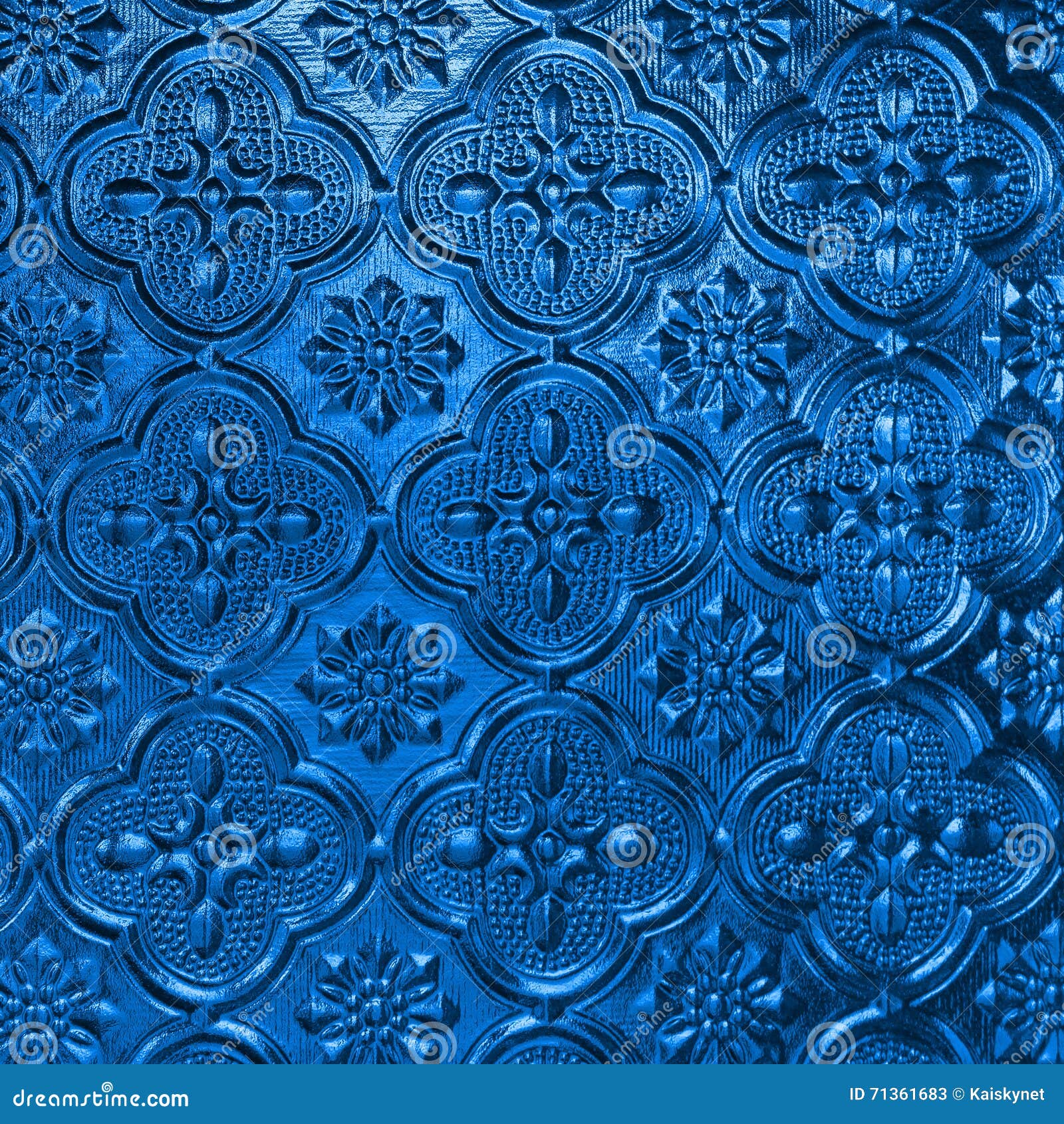 Bule Pattern Glass in Classic Style Stock Image - Image of fashioned ...