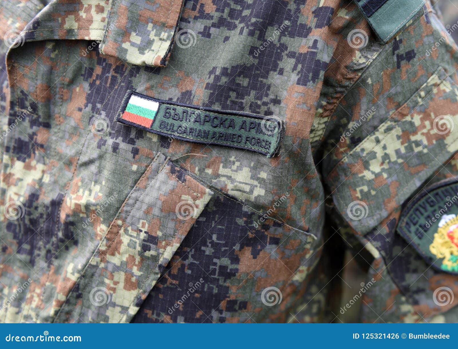 Bulgaria Army Uniform. Bulgarian Troops Stock Photo - Image of armed ...
