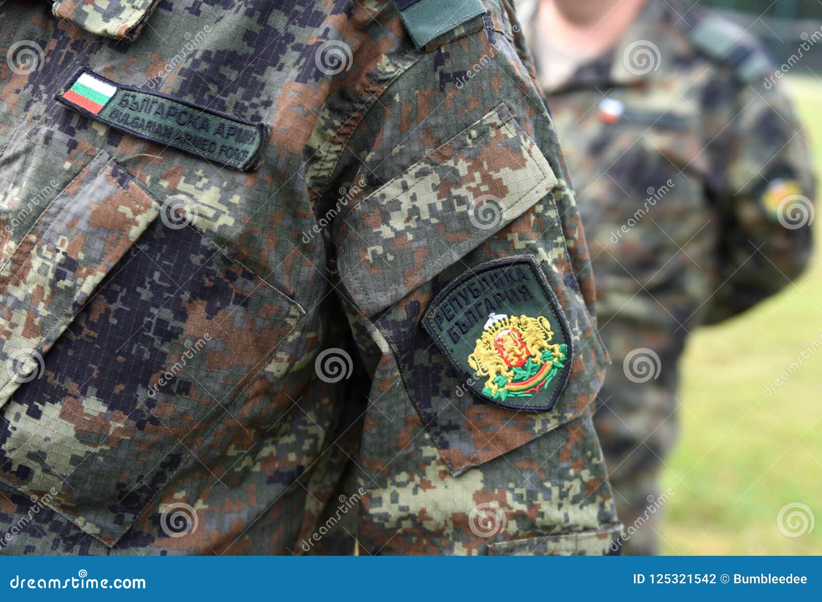 Bulgaria Army Uniform. Bulgarian Troops Stock Photo - Image of military ...