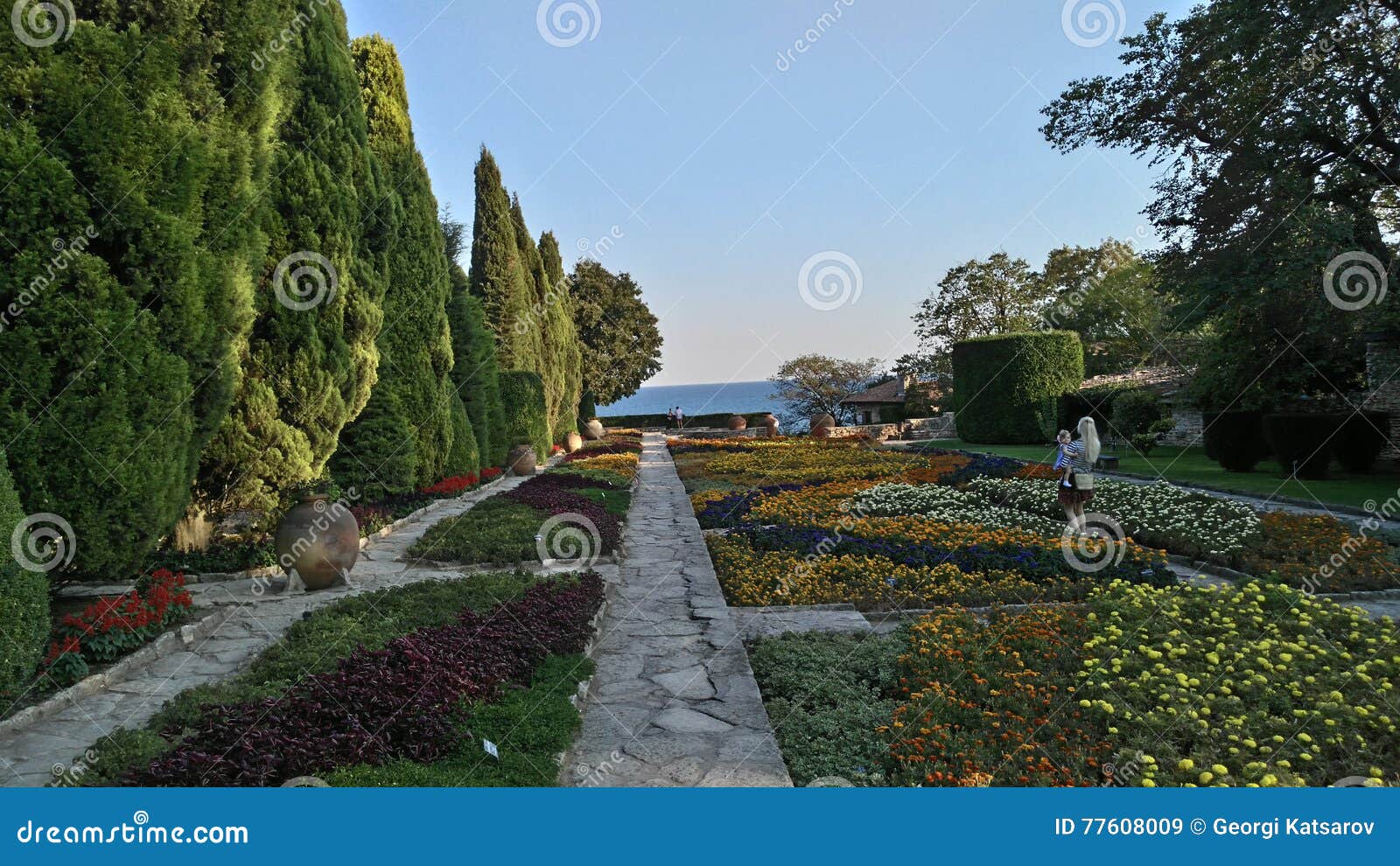 Bulgaria Balchik Botanical Garden Travel Editorial Stock Image - Image ...