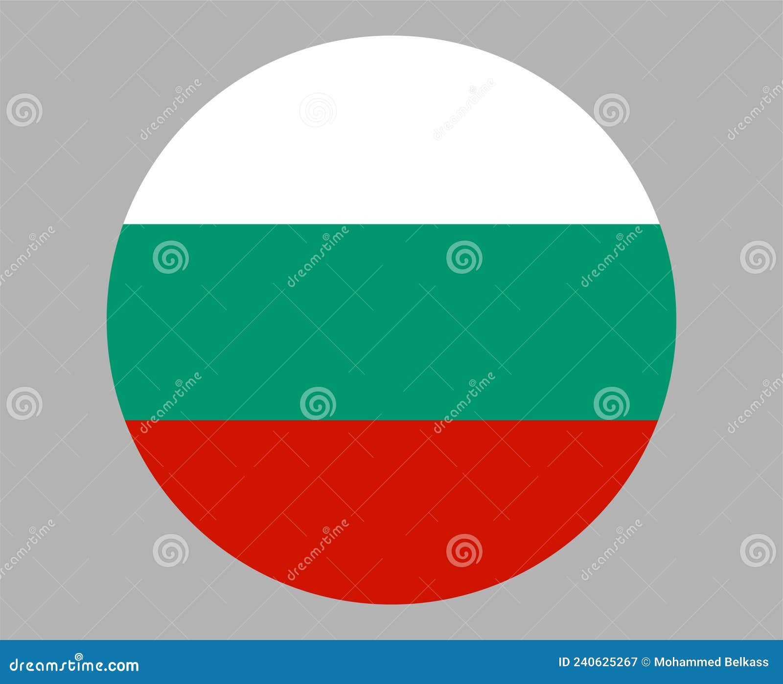Bulgaria Flag National Europe Emblem Icon Vector Stock Vector ...