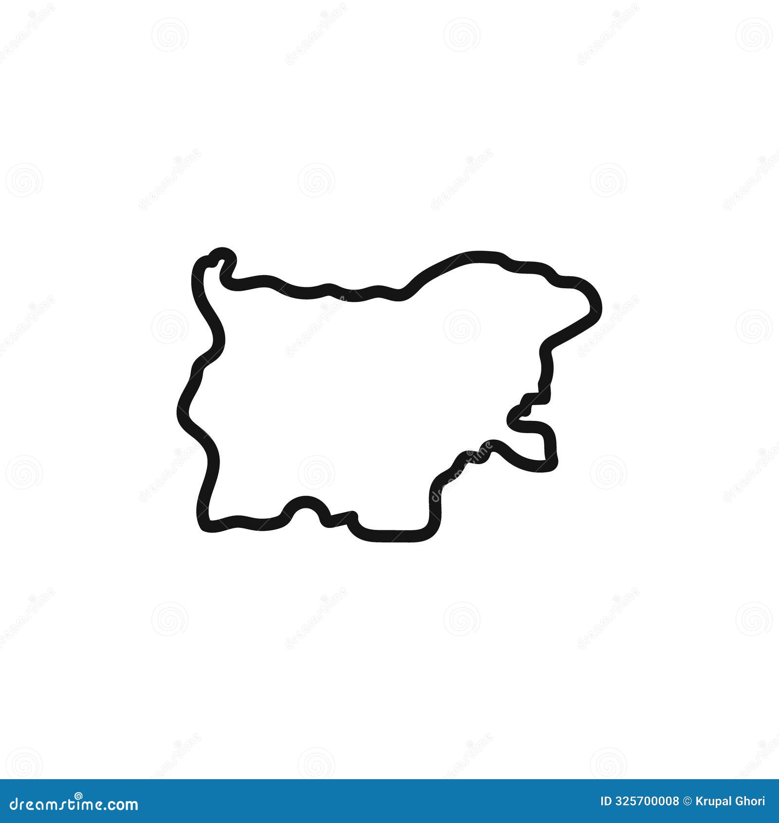 Bulgaria Map Icon Vector Set Collection for Web Stock Illustration ...