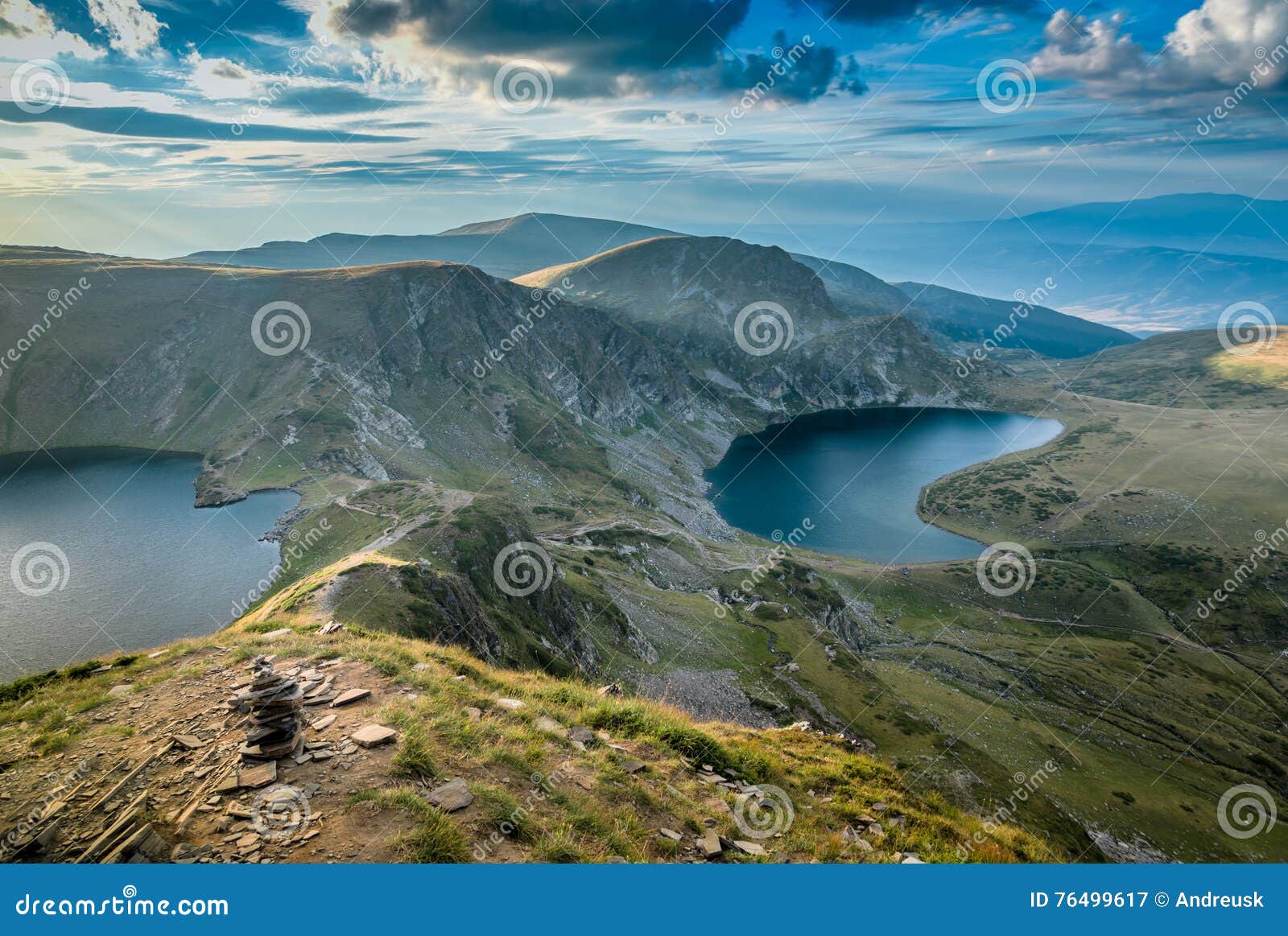 Bulgaria Mountains Landscape Stock Image - Image of hill, national ...