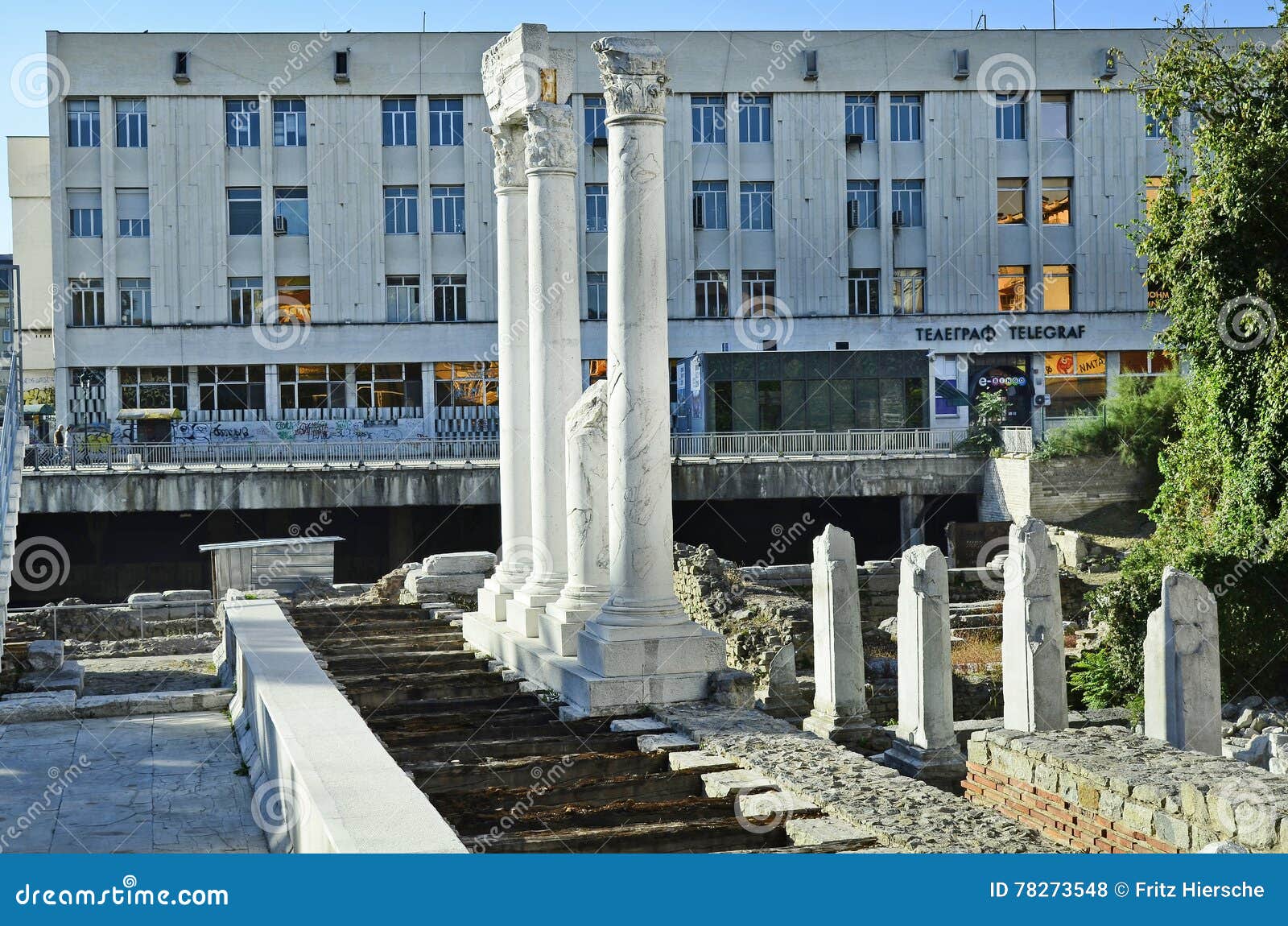 Bulgaria, Plovdiv editorial stock photo. Image of ancient - 78273548