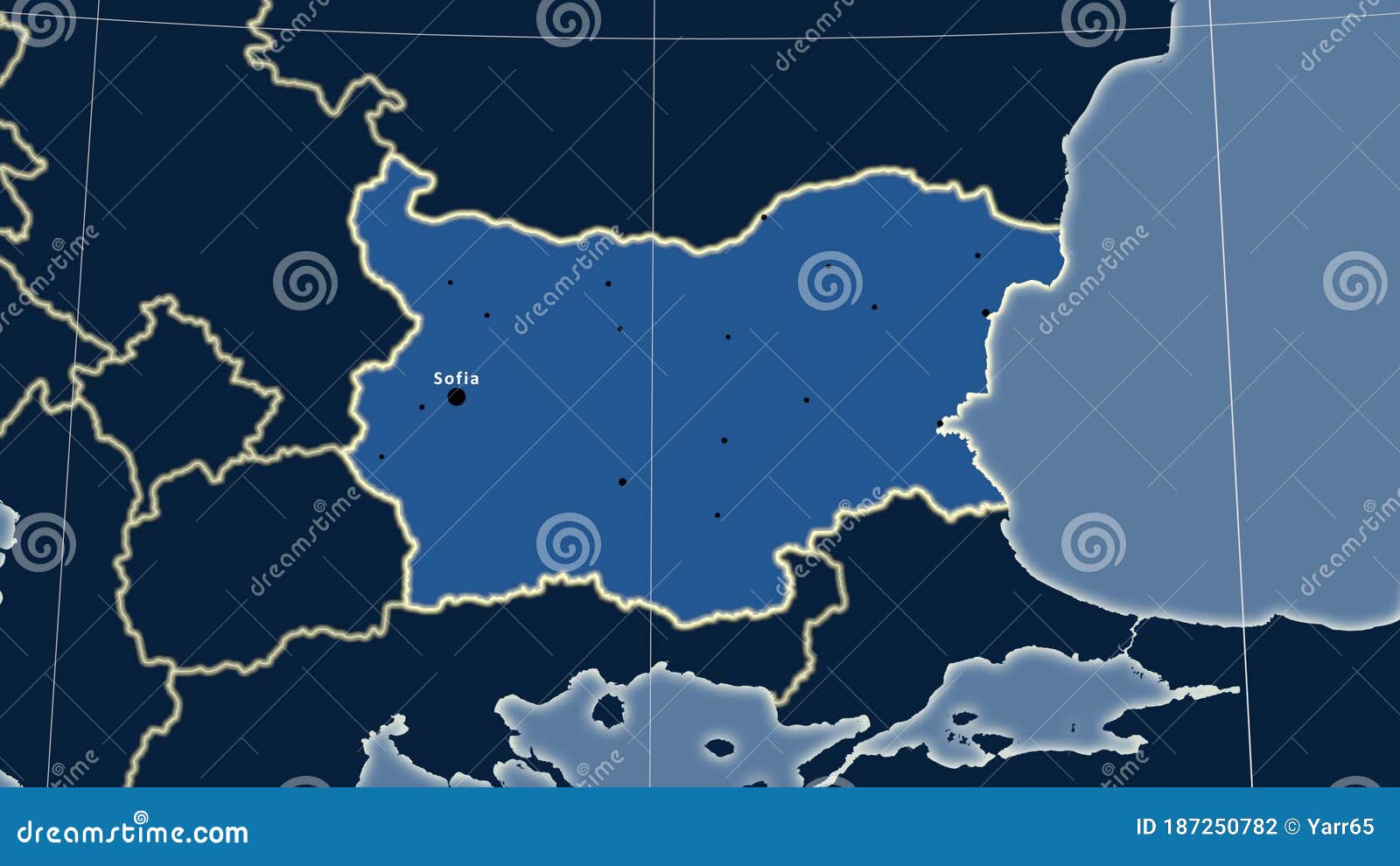 Bulgaria - Solid. Composition, Borders Stock Illustration ...