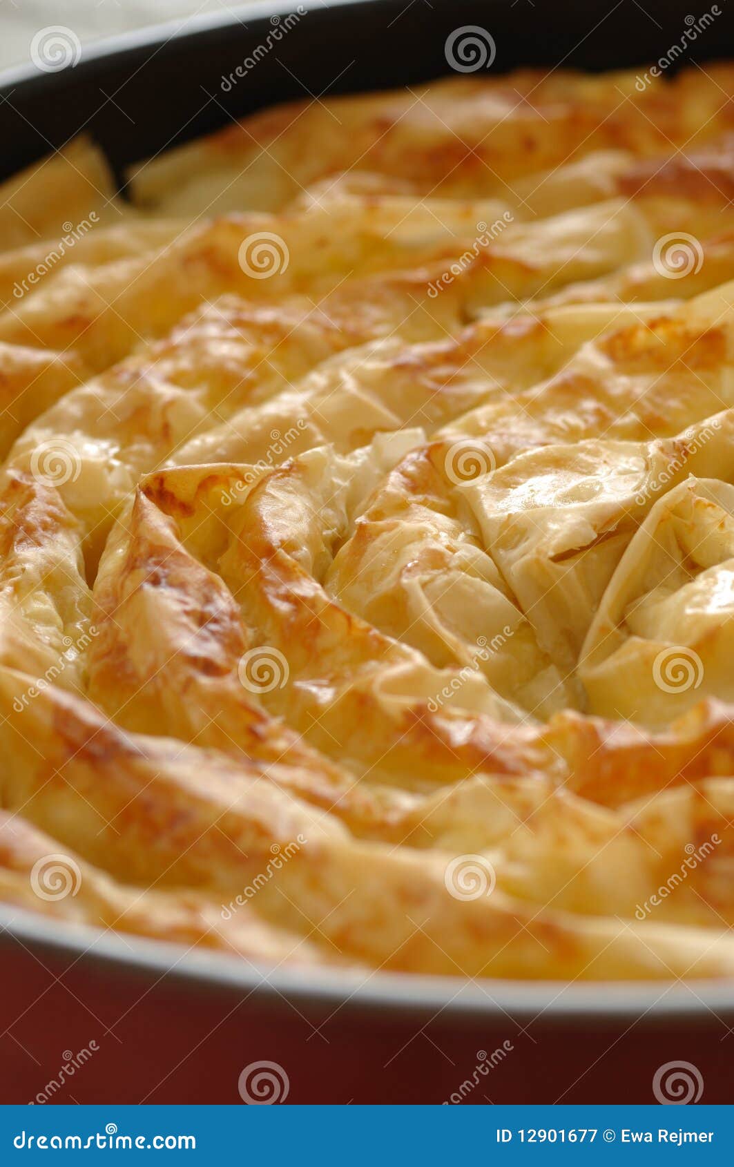 Bulgarian banica stock image. Image of dough, baked, food - 12901677