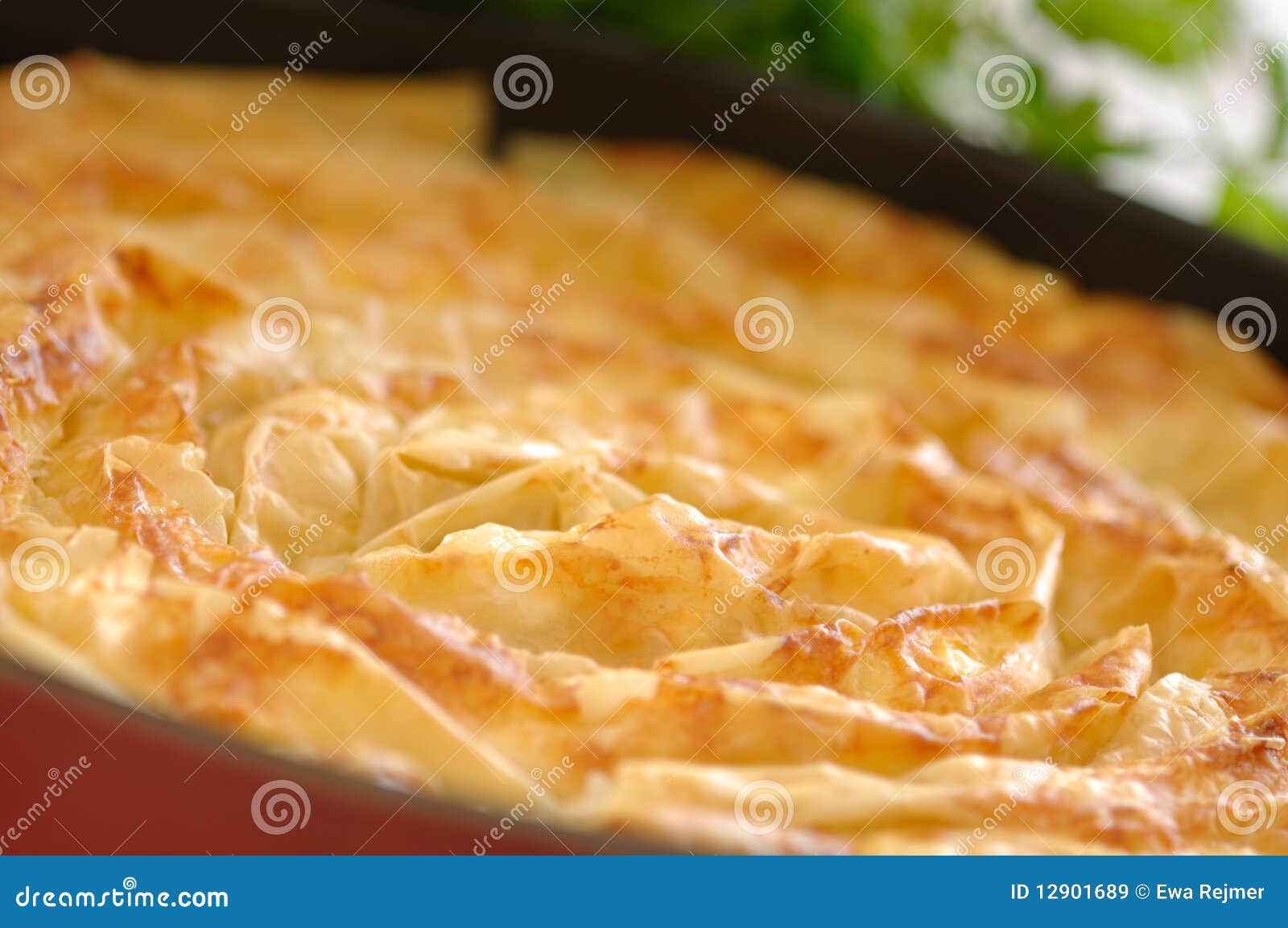 Bulgarian banica stock image. Image of feta, filo, roll - 12901689