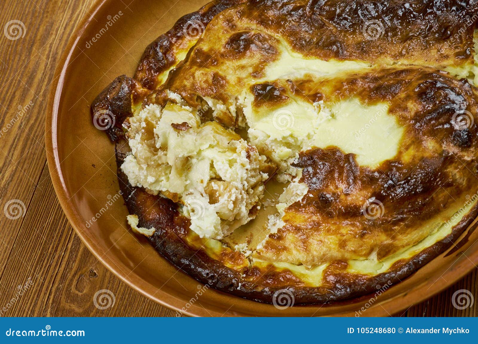Bulgarian Banitza stock photo. Image of meal, dough - 105248680