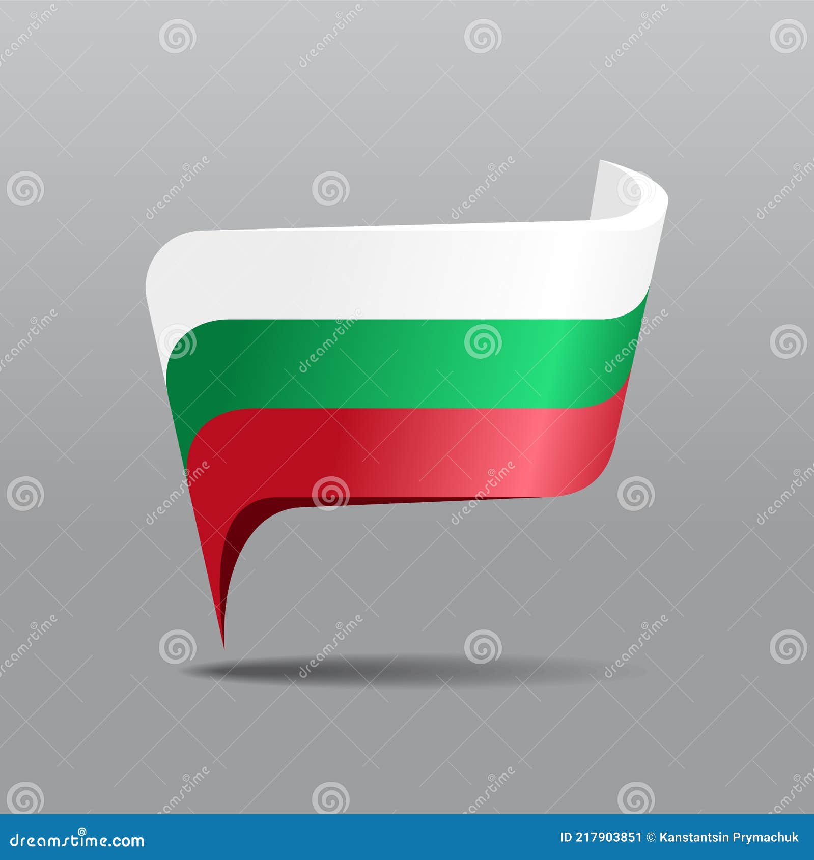 Bulgarian Flag Map Pointer Layout. Vector Illustration. Stock Vector ...