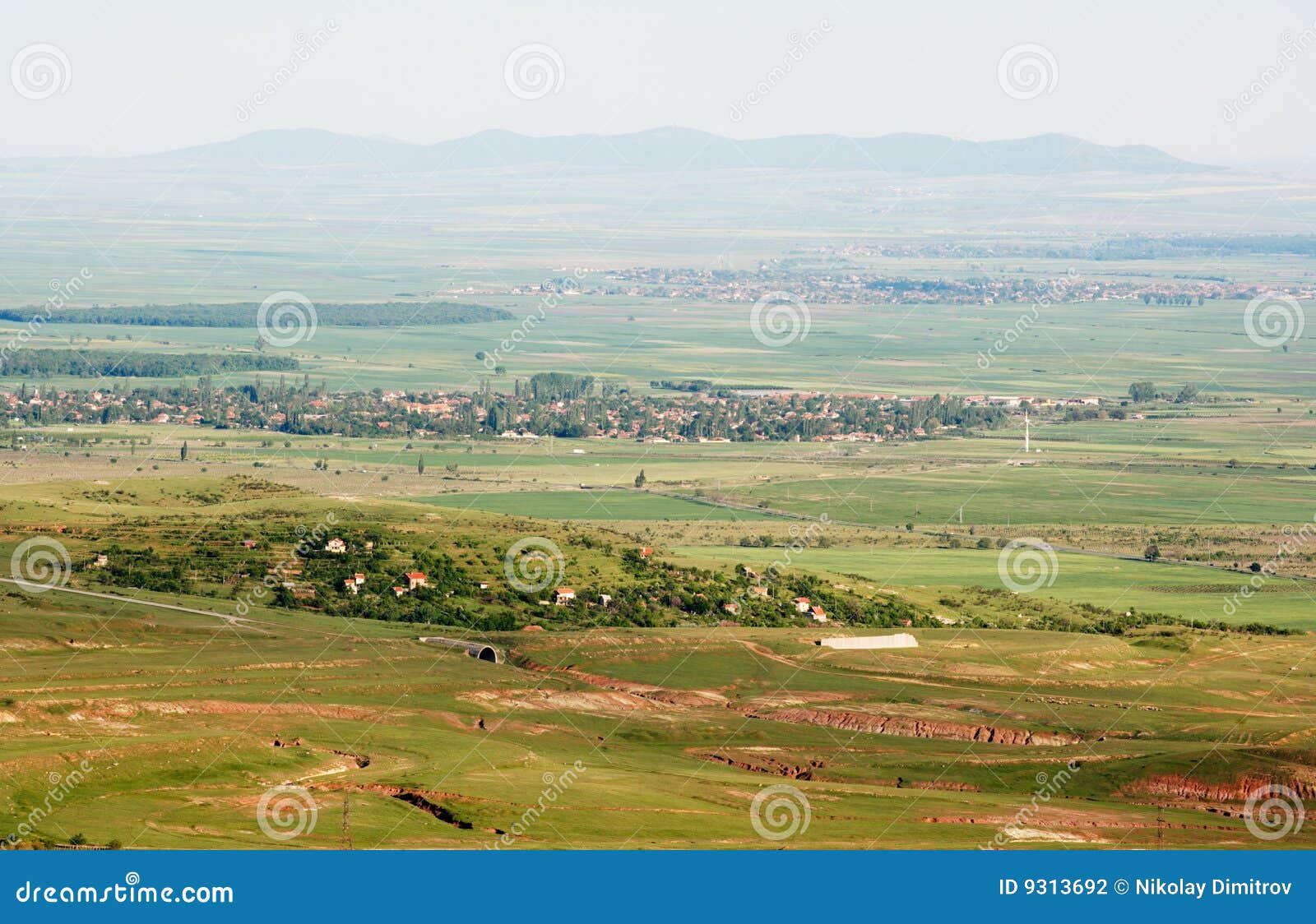 Bulgarian land stock photo. Image of horizon, bulgaria - 9313692