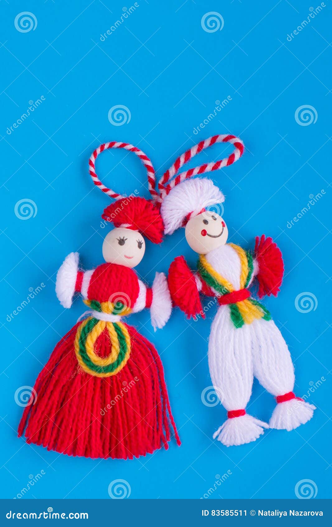 Bulgarian Martenitsa stock image. Image of ceremony, martenica - 83585511