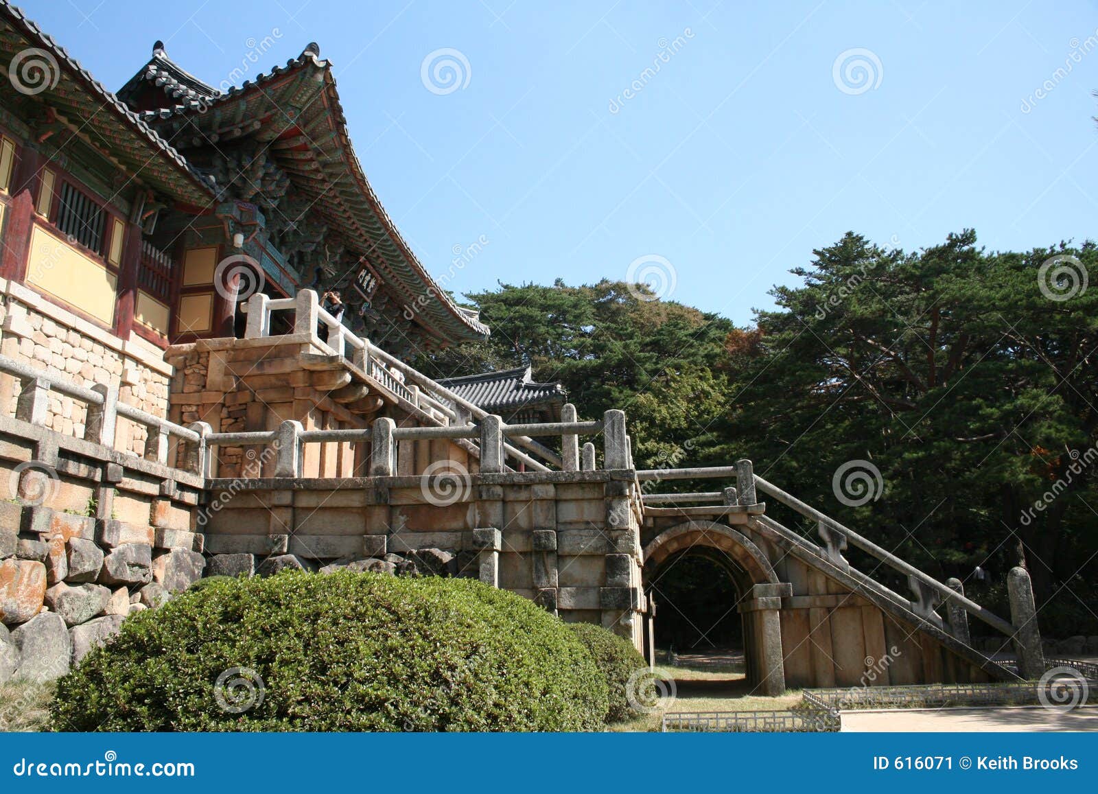 Bulguksa Temple stock image. Image of green, south, buddhist - 616071