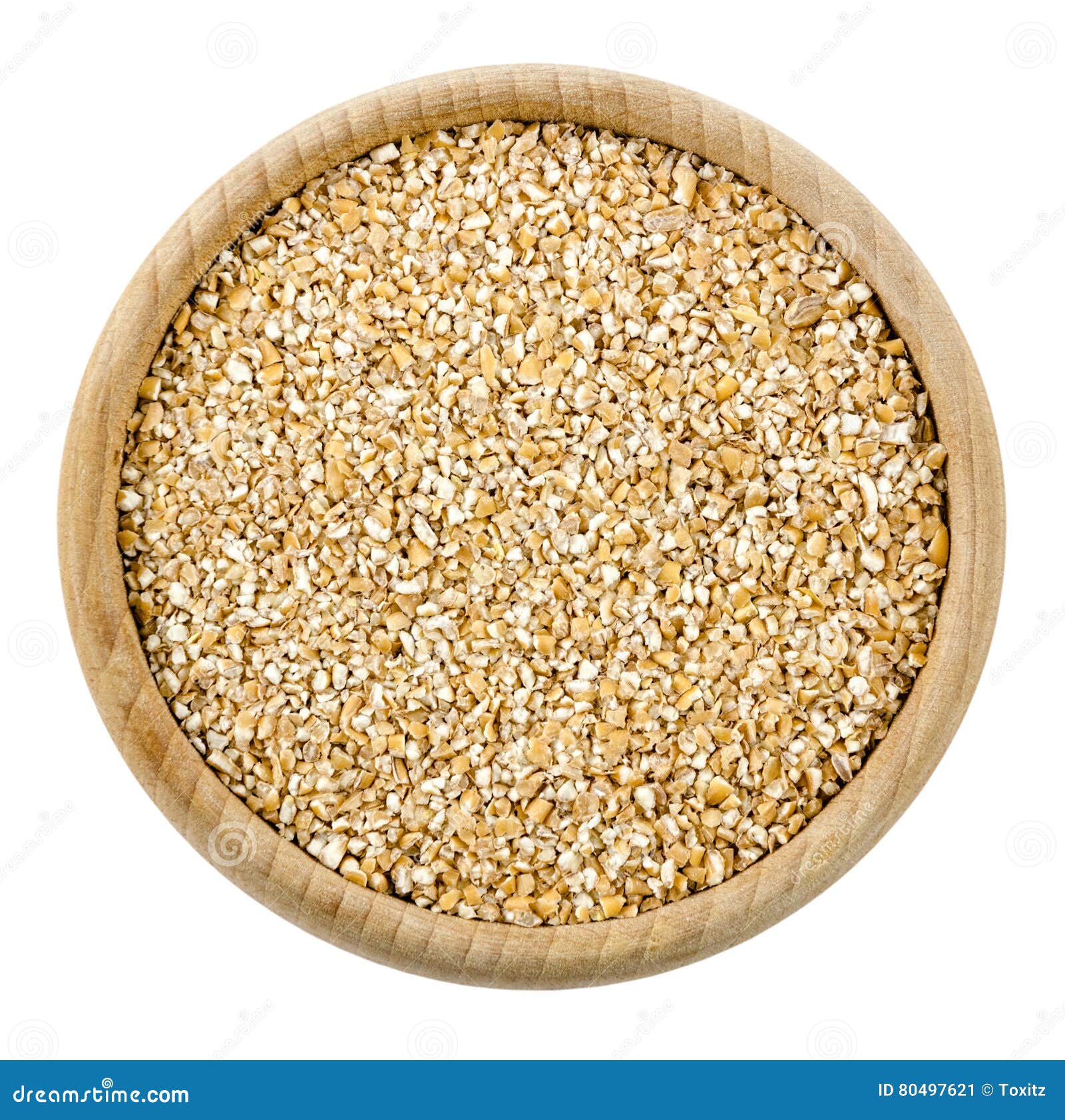 Bulgur Cracked Wheat Isolated Stock Image - Image of detail, broken ...