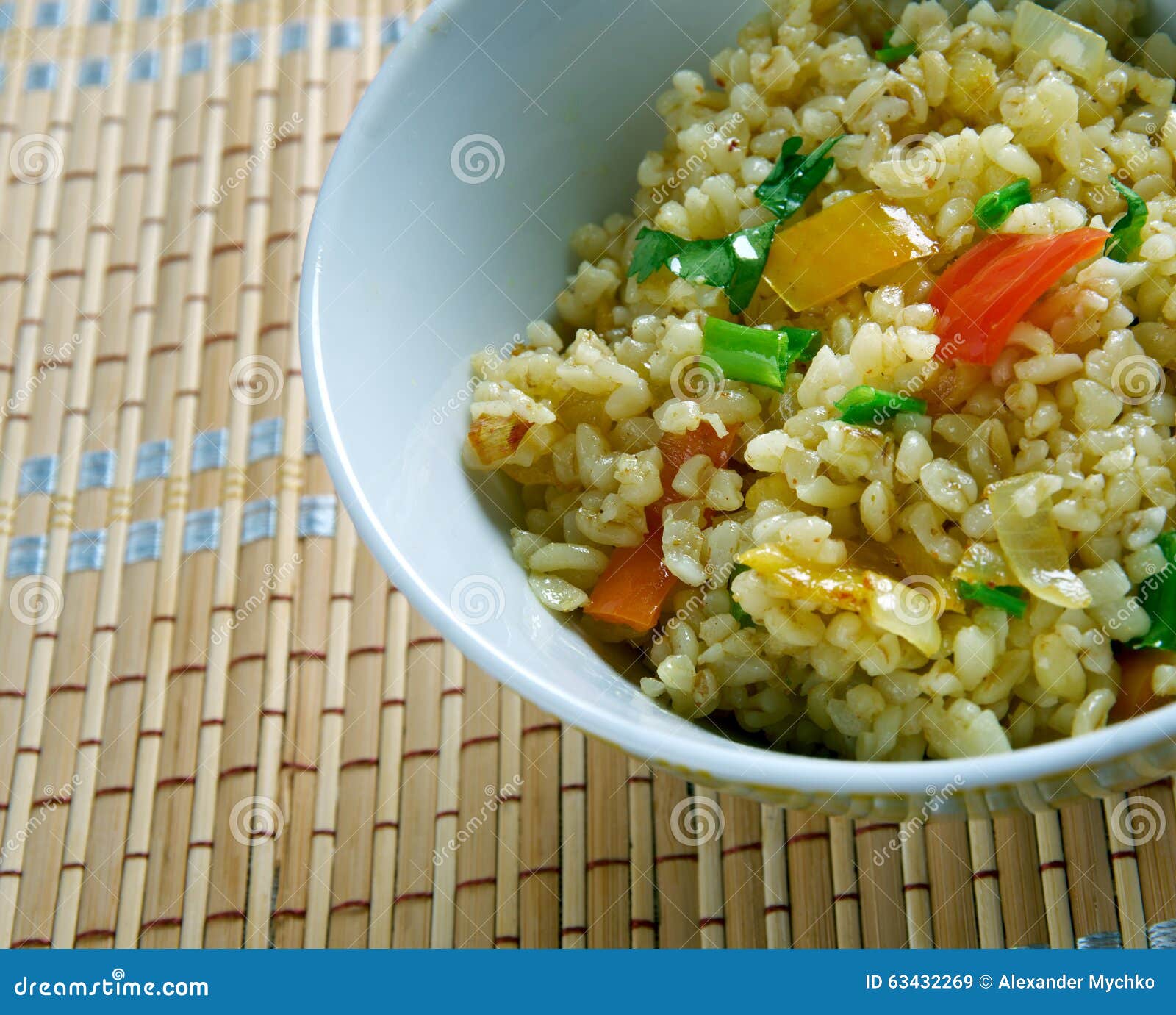 Bulgur Pilaf Salad stock image. Image of qisir, lunch - 63432269