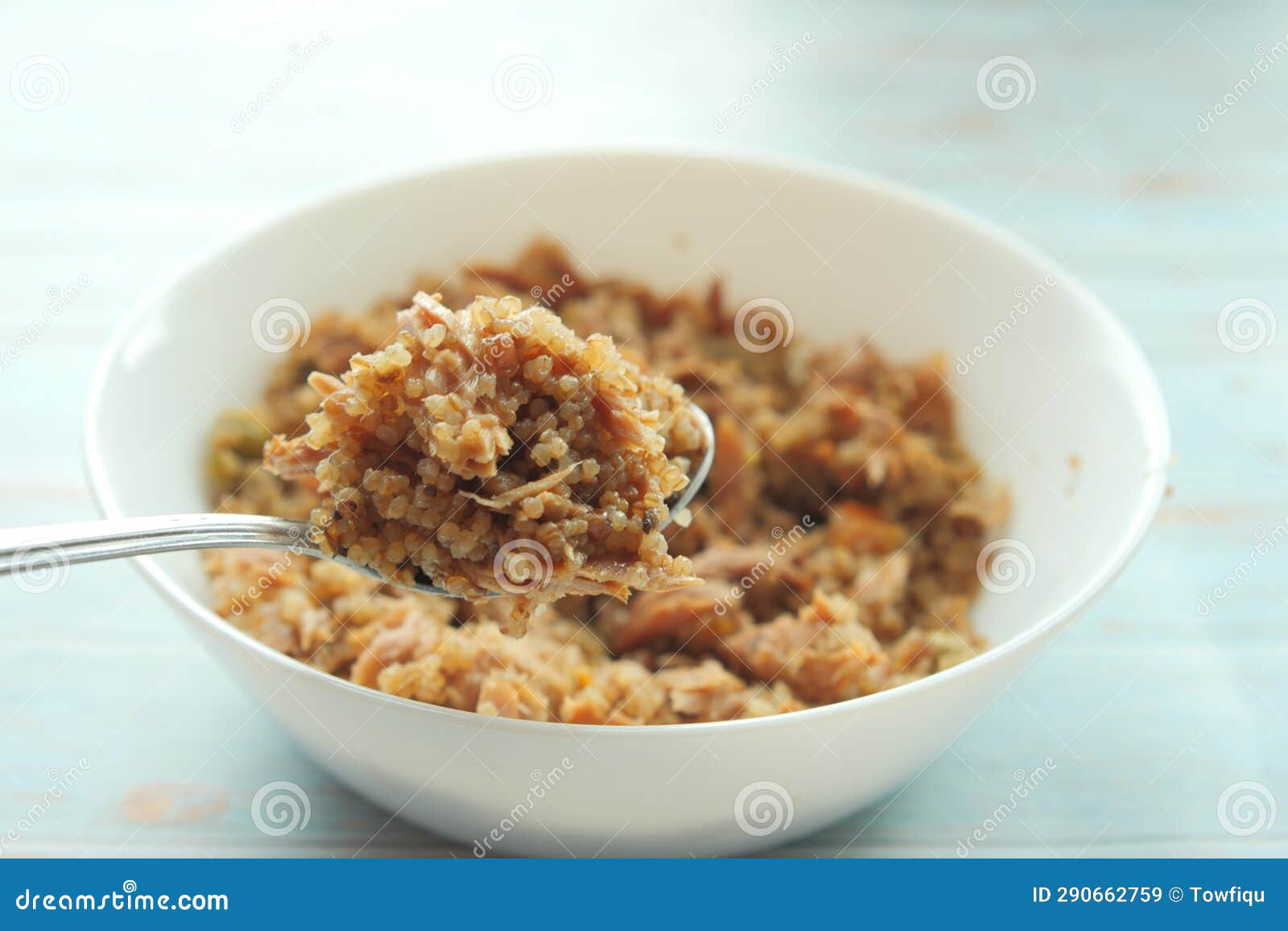 Bulgur Rice with Tomato on a Plate , Stock Image - Image of dried ...