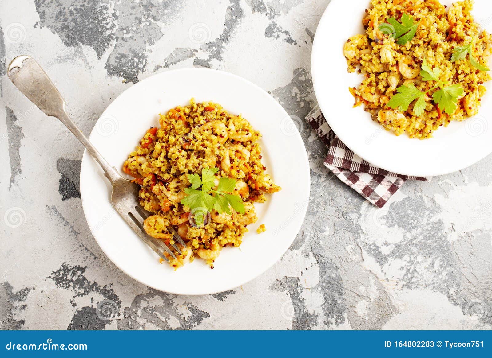 Bulgur with shrimps stock image. Image of national, moroccan - 164802283