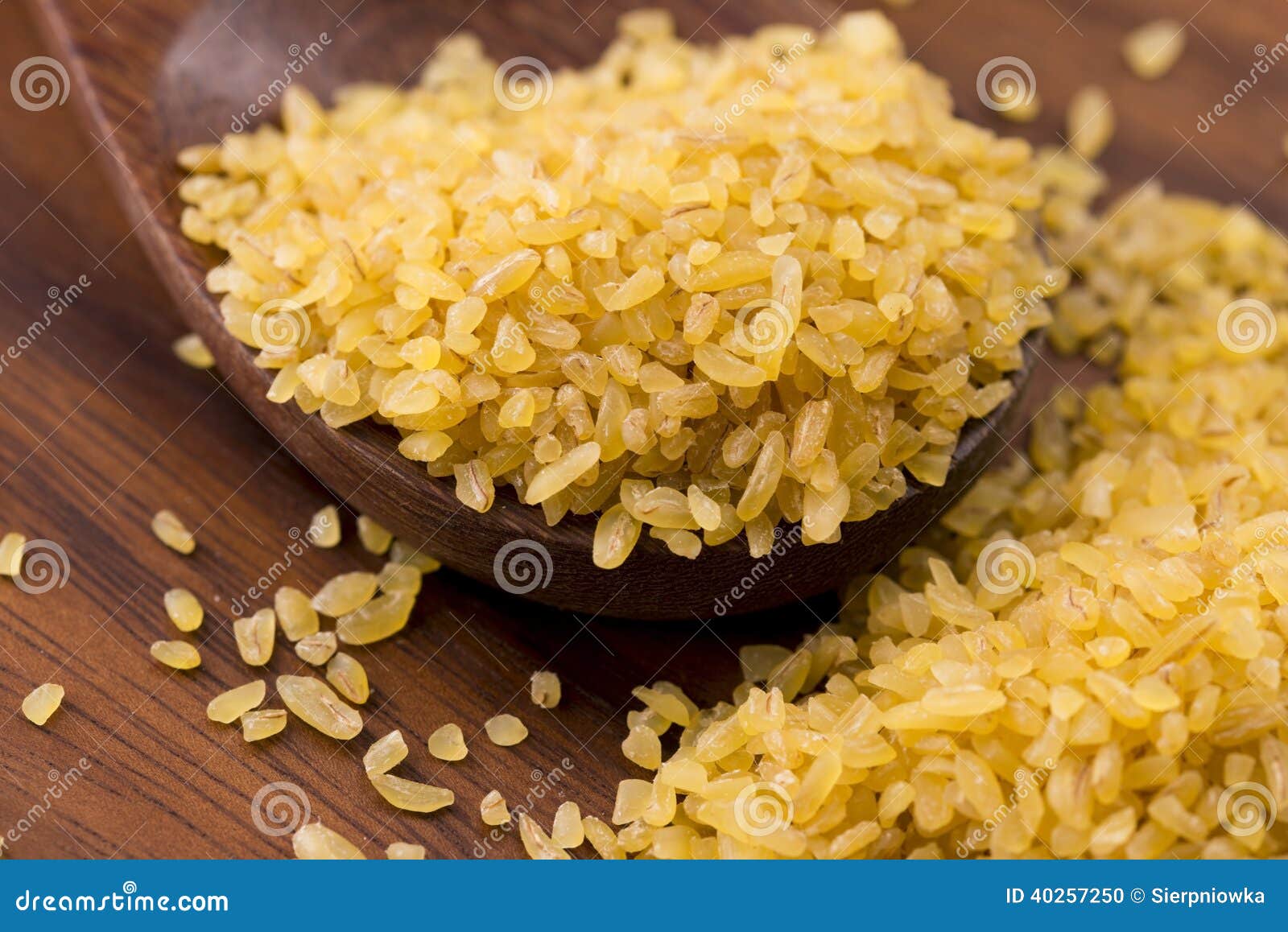 Bulgur wheat stock photo. Image of grain, culinary, starter - 40257250