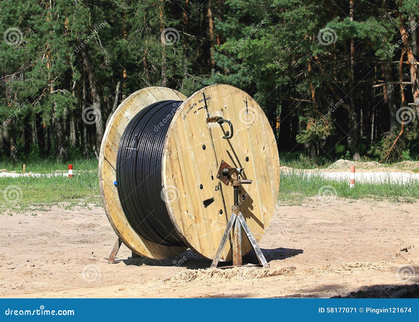 Bulk of cable stock image. Image of construction, industrial - 58177071