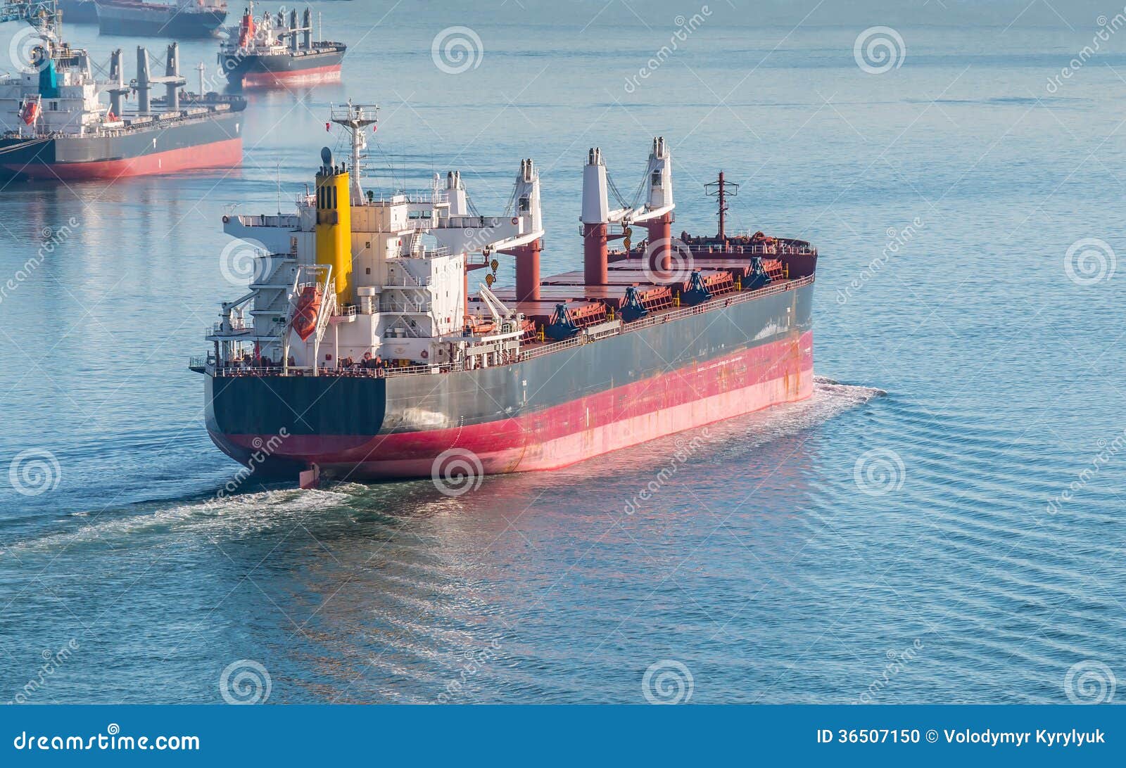 Bulk Carrier stock photo. Image of bulk, industry, large - 36507150