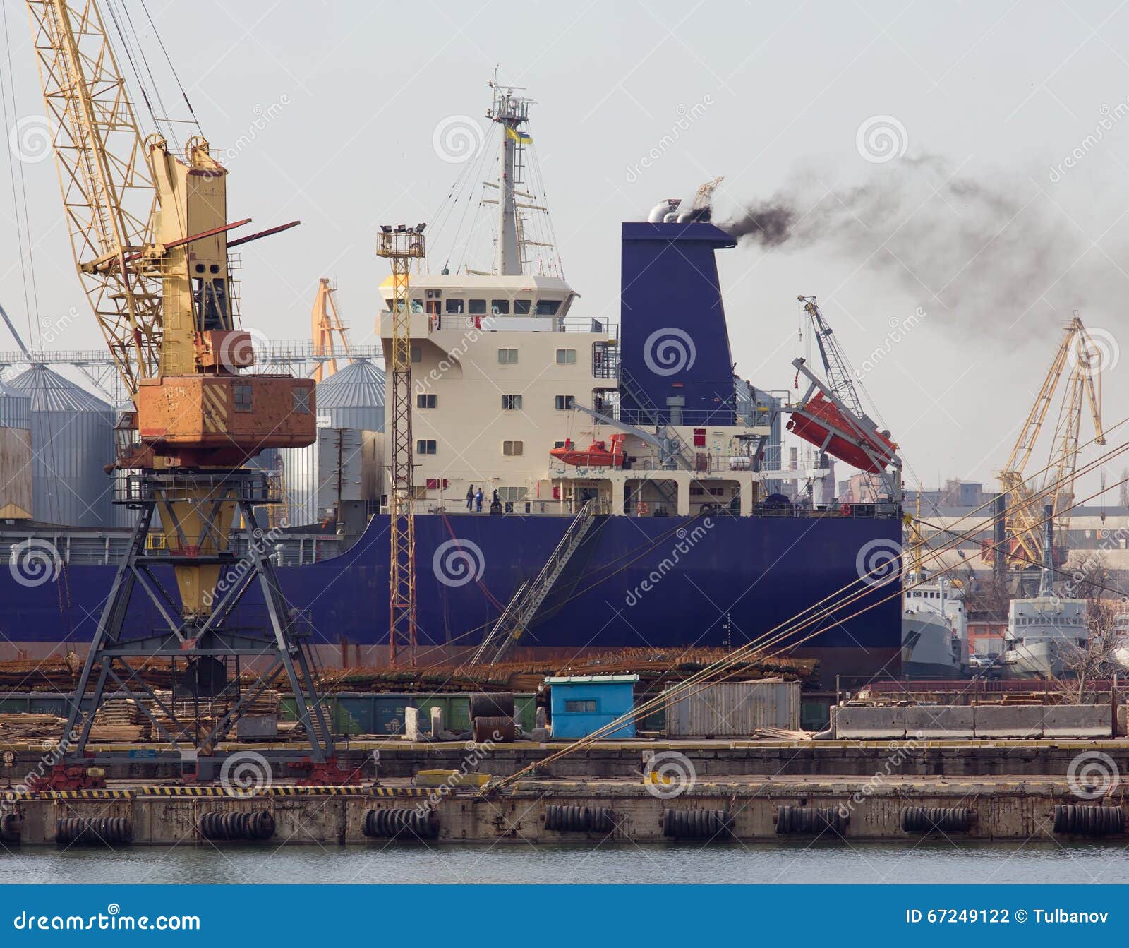 Bulk carrier stock photo. Image of industry, industrial - 67249122