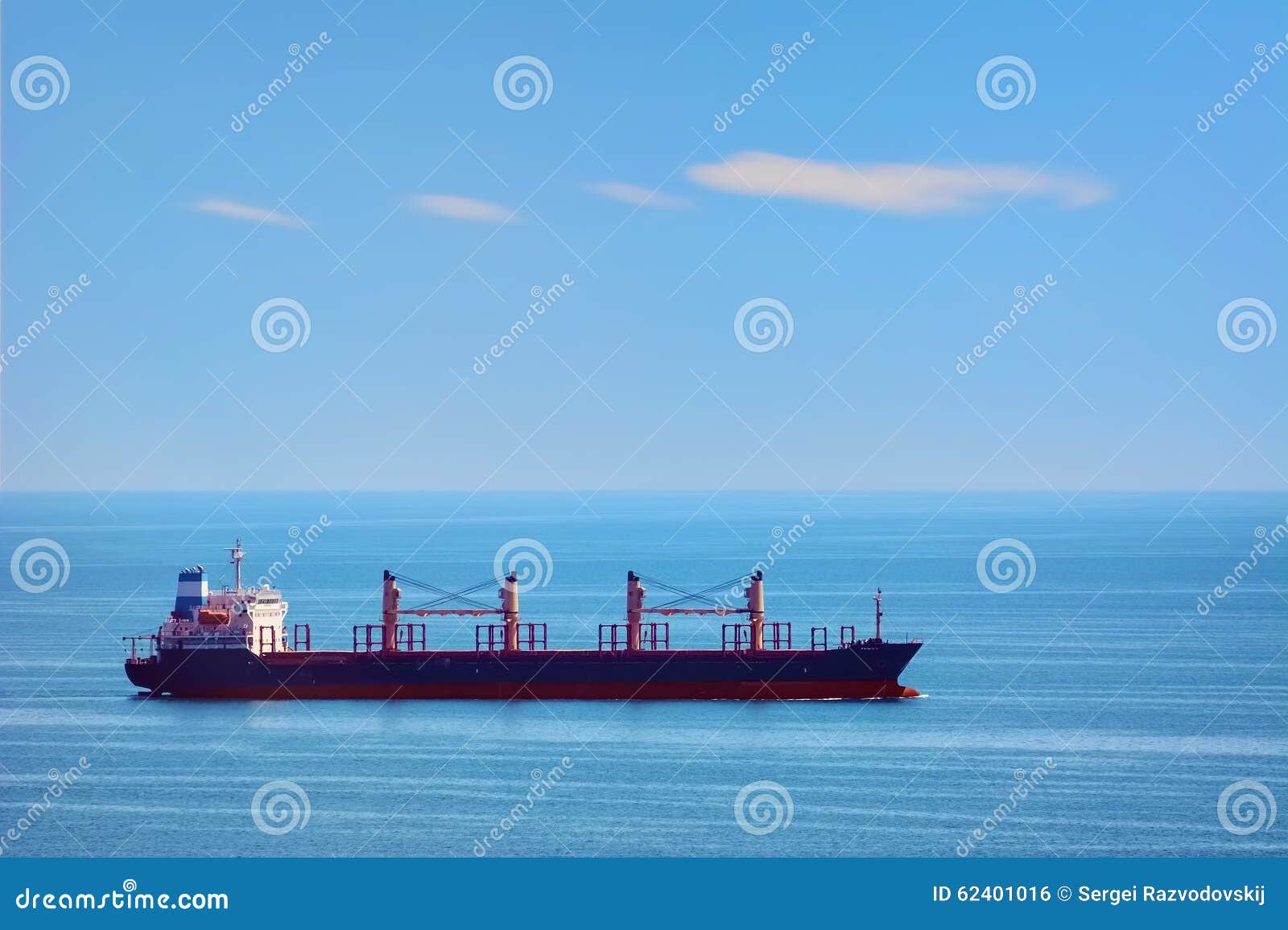 Bulk Carrier Ship stock photo. Image of bulk, control - 62401016