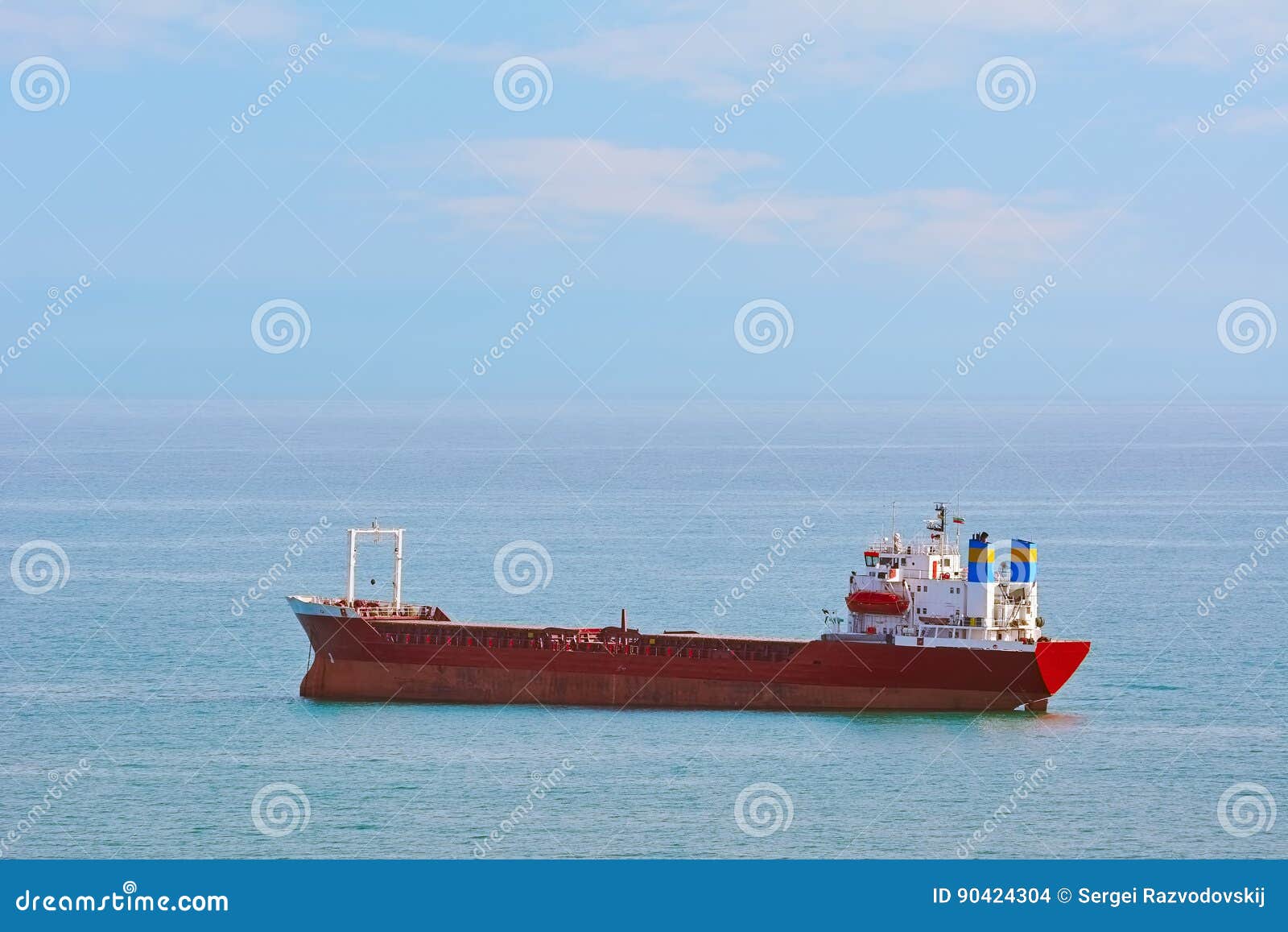Bulk Carrier Ship stock photo. Image of marina, carrying - 90424304