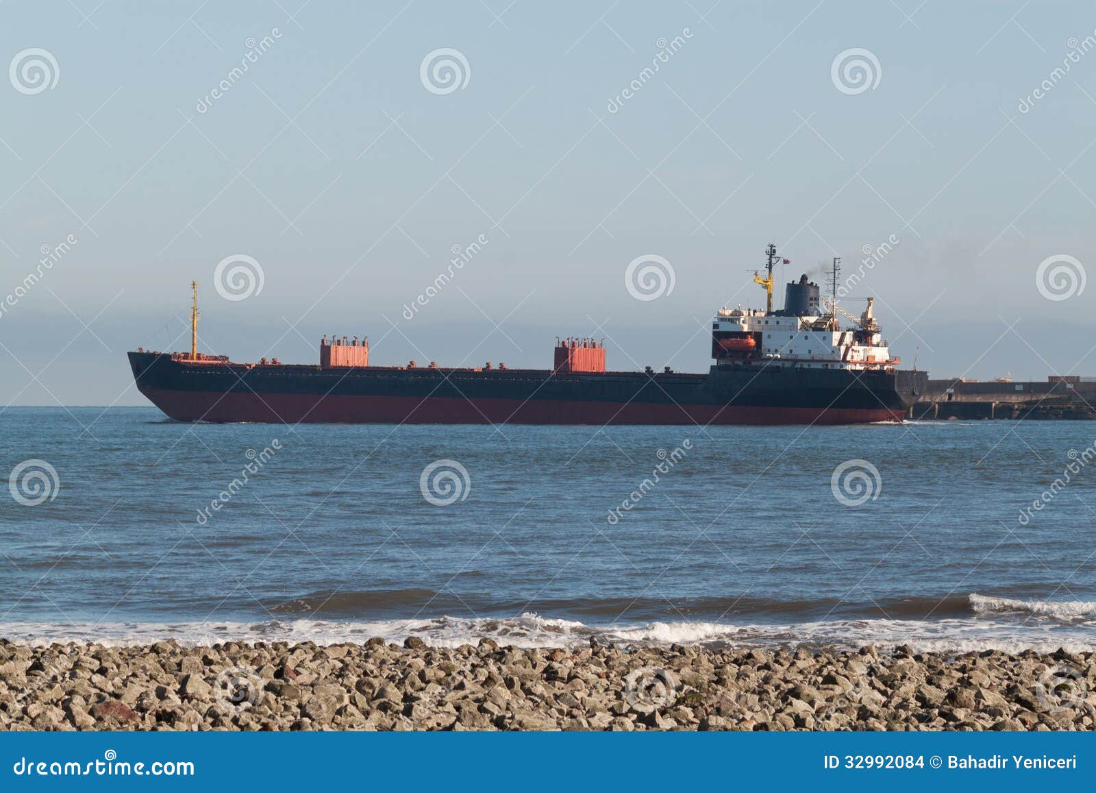 Bulk Carrier Ship stock photo. Image of bulk, carrier - 32992084