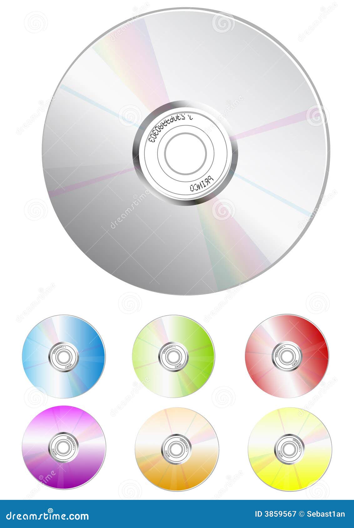 Bulk cd-color stock vector. Illustration of files, pattern - 3859567