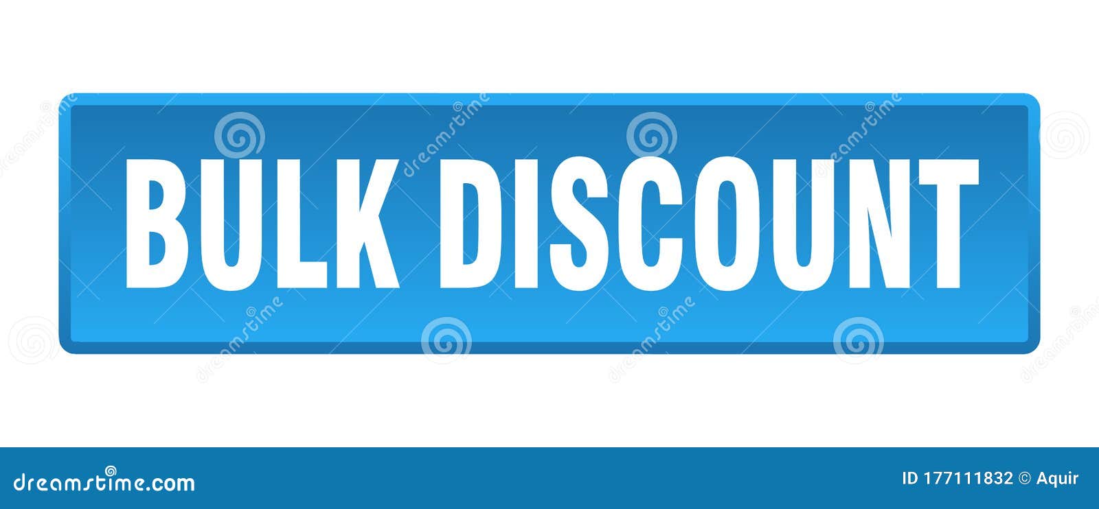 Bulk Discount Button. Bulk Discount Square Isolated Push Button Stock ...