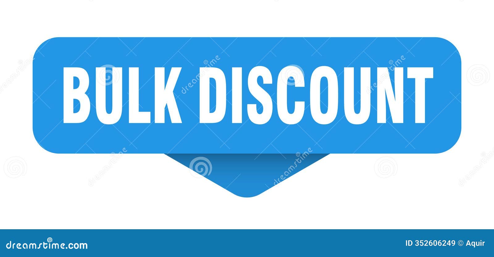 Bulk Discount Sticker. Bulk Discount Sign On Transparent Background ...