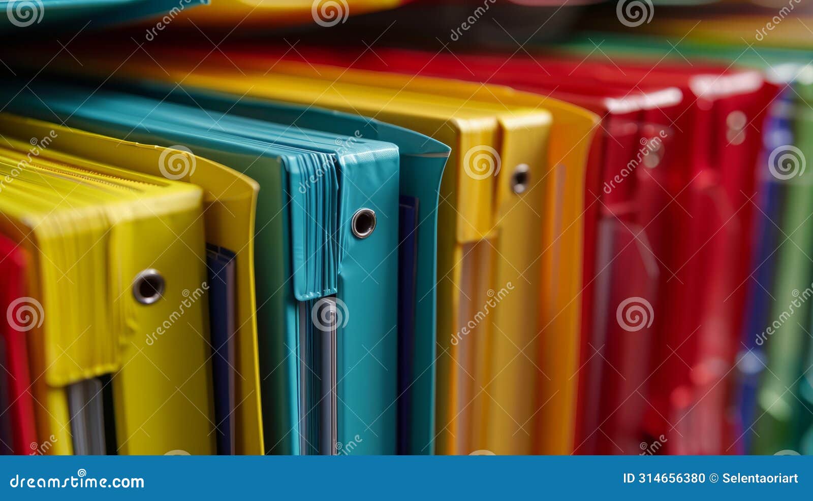 Bulk Document Covers for School Supply Stocking Stock Illustration ...