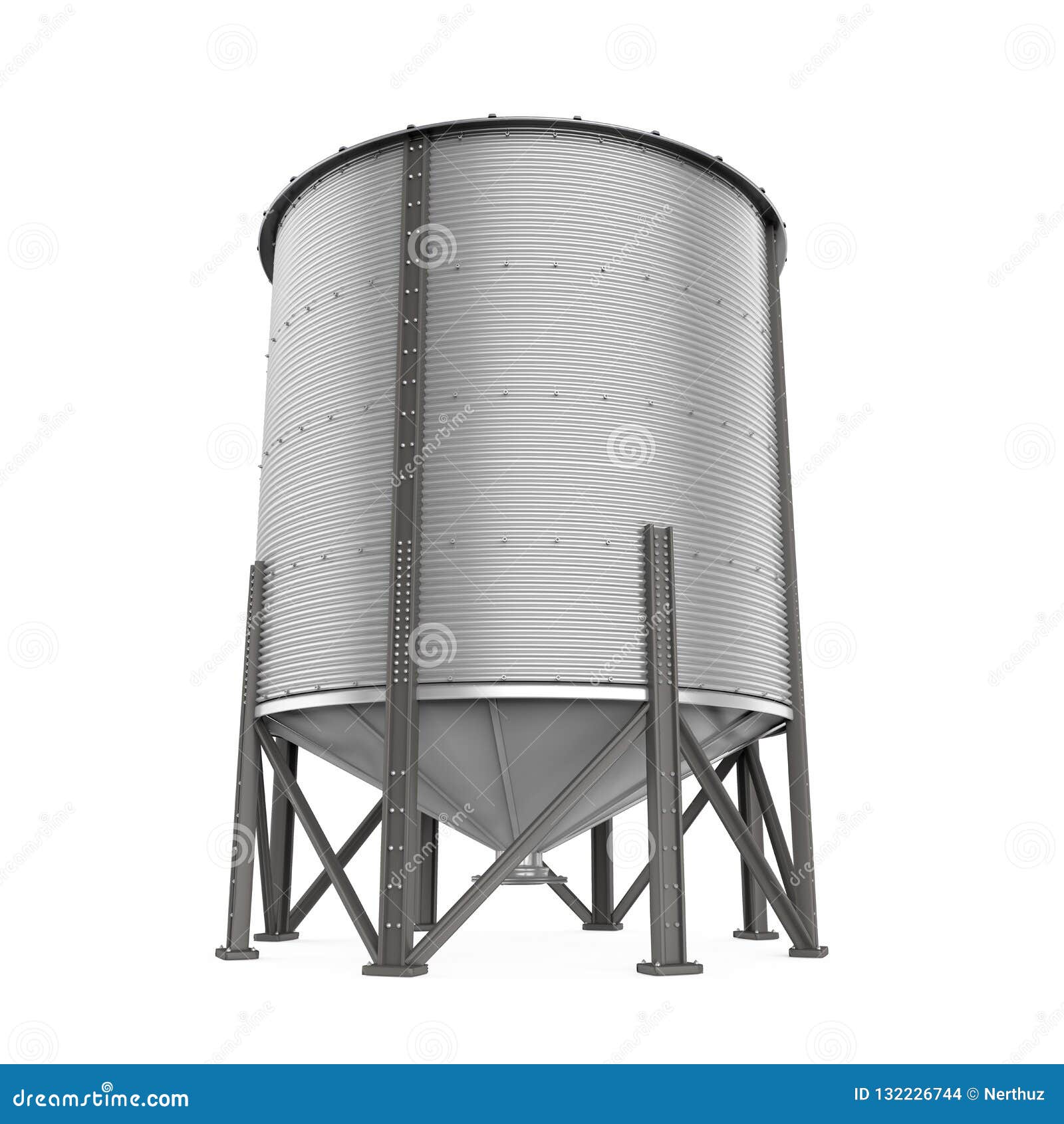 Flour Silo Drawing