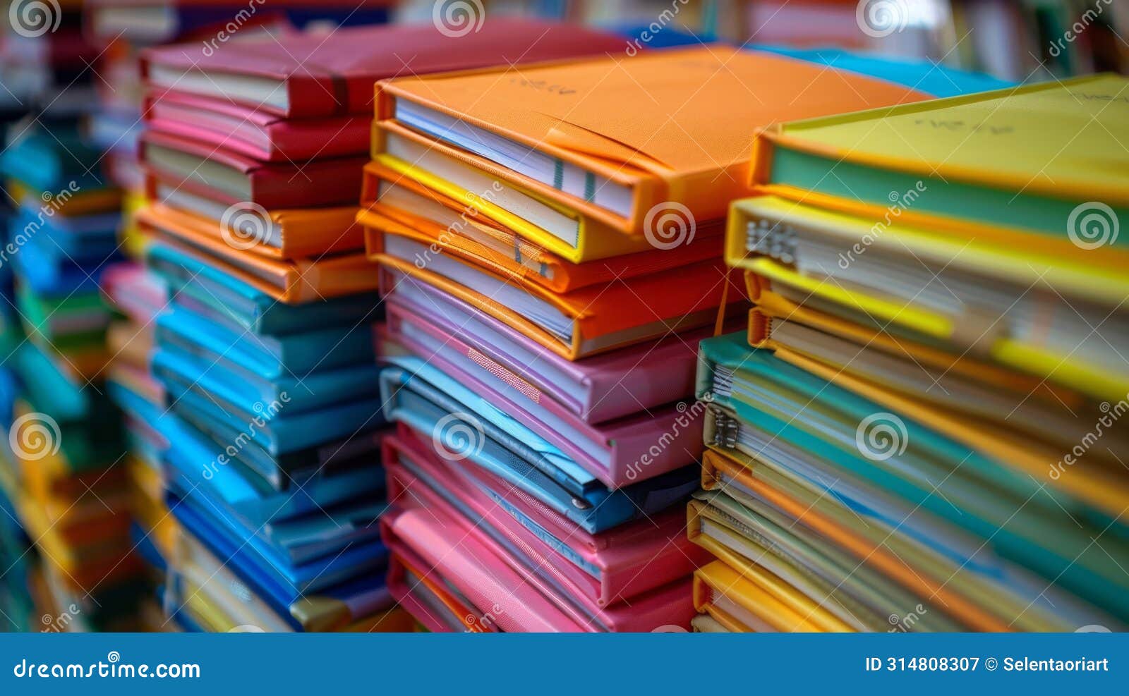 Bulk Pack Record Books for Schoolwide Use Stock Illustration ...