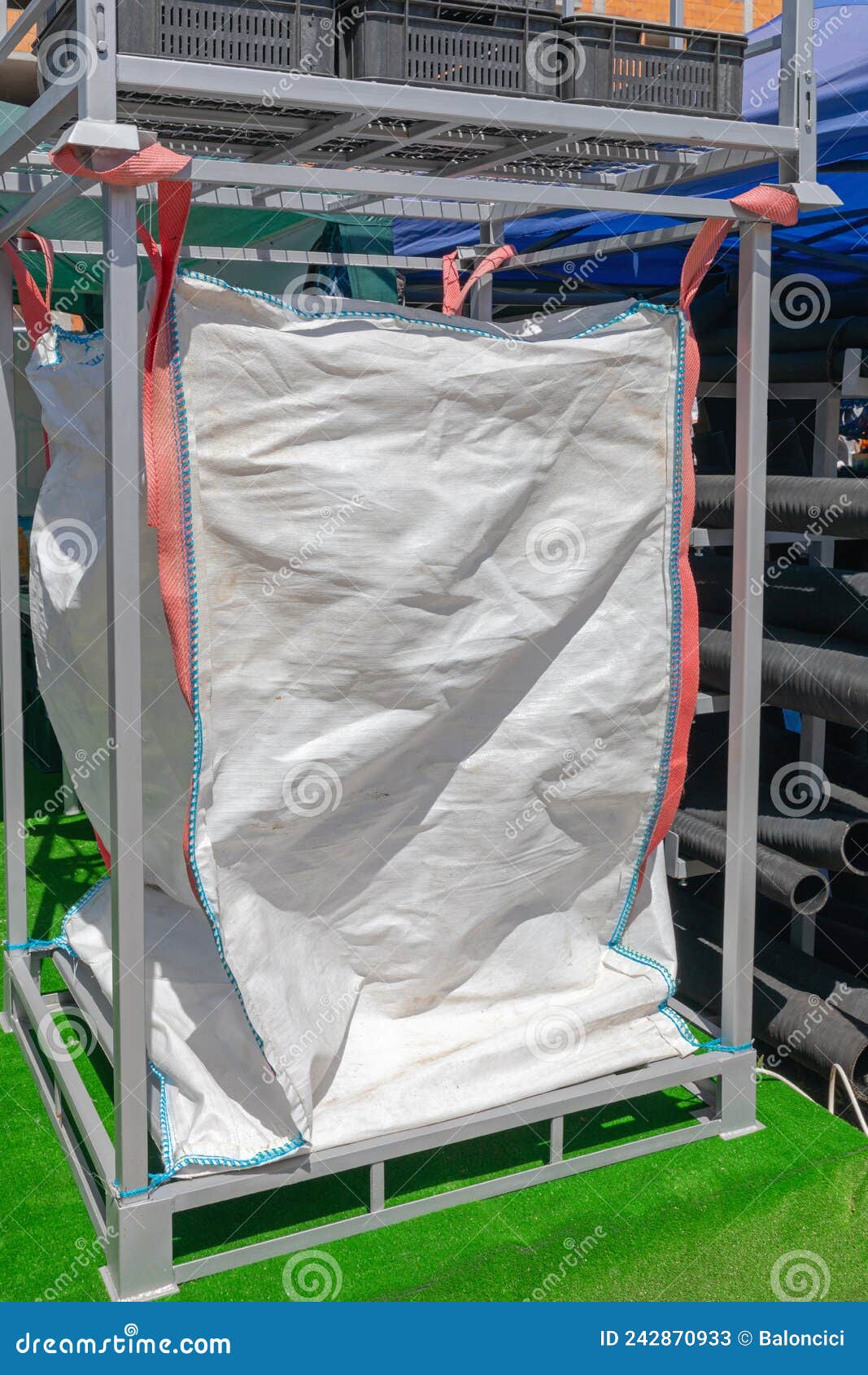 Bulk Sack in Frame stock image. Image of transport, produce - 242870933