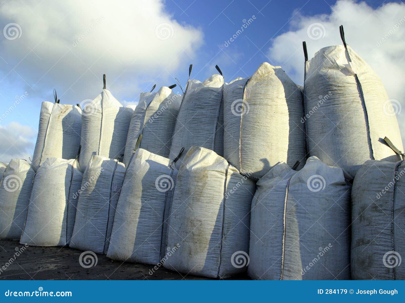 Bulk Sacks stock image. Image of harvest, bulky, fresh - 284179