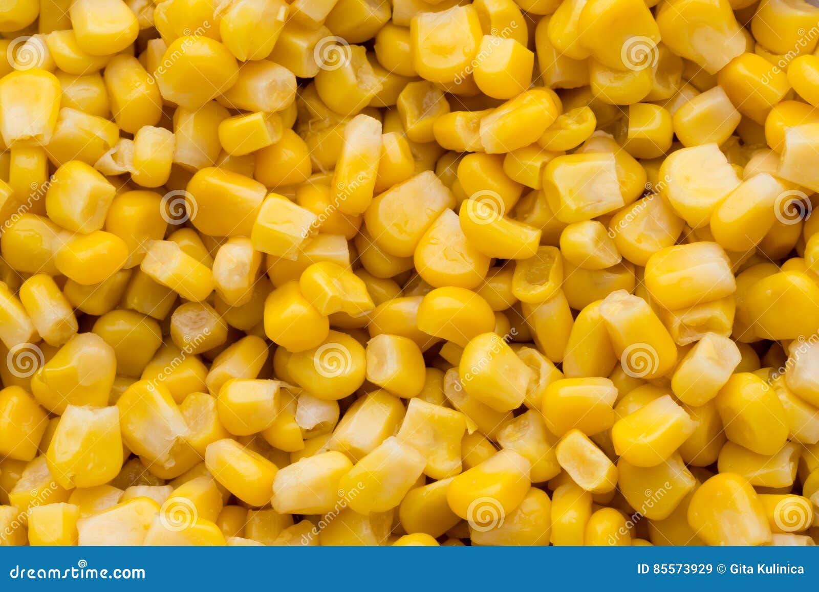 Bulk of Yellow Corn Grains Texture. Stock Image - Image of canned ...