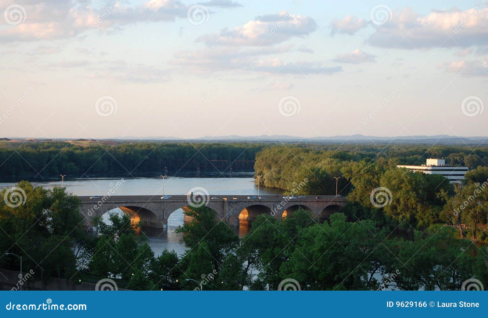Bulkeley Bridge stock photo. Image of stone, bridge, connecticut - 9629166