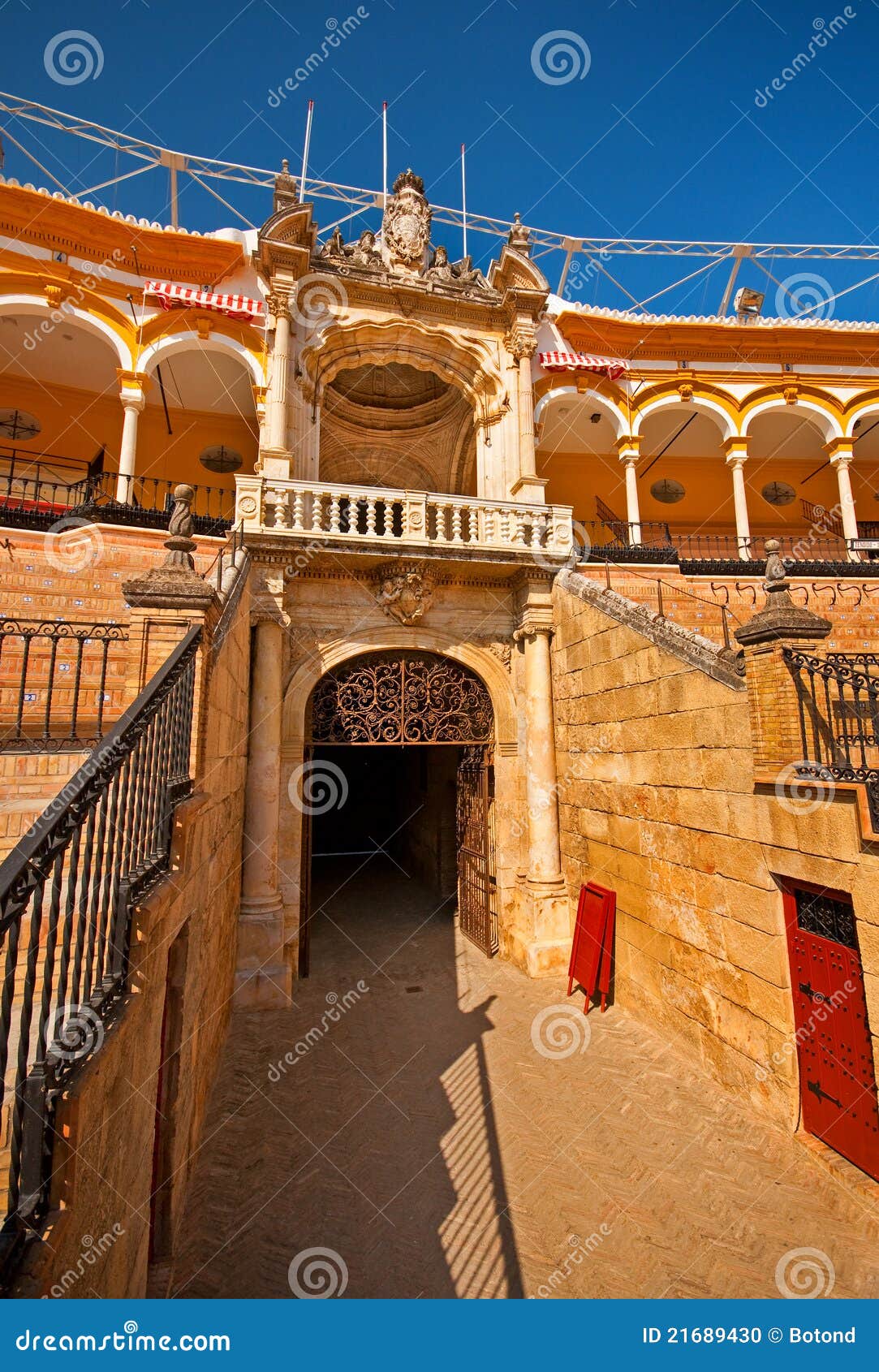 The bull arena stock photo. Image of real, entertainment - 21689430