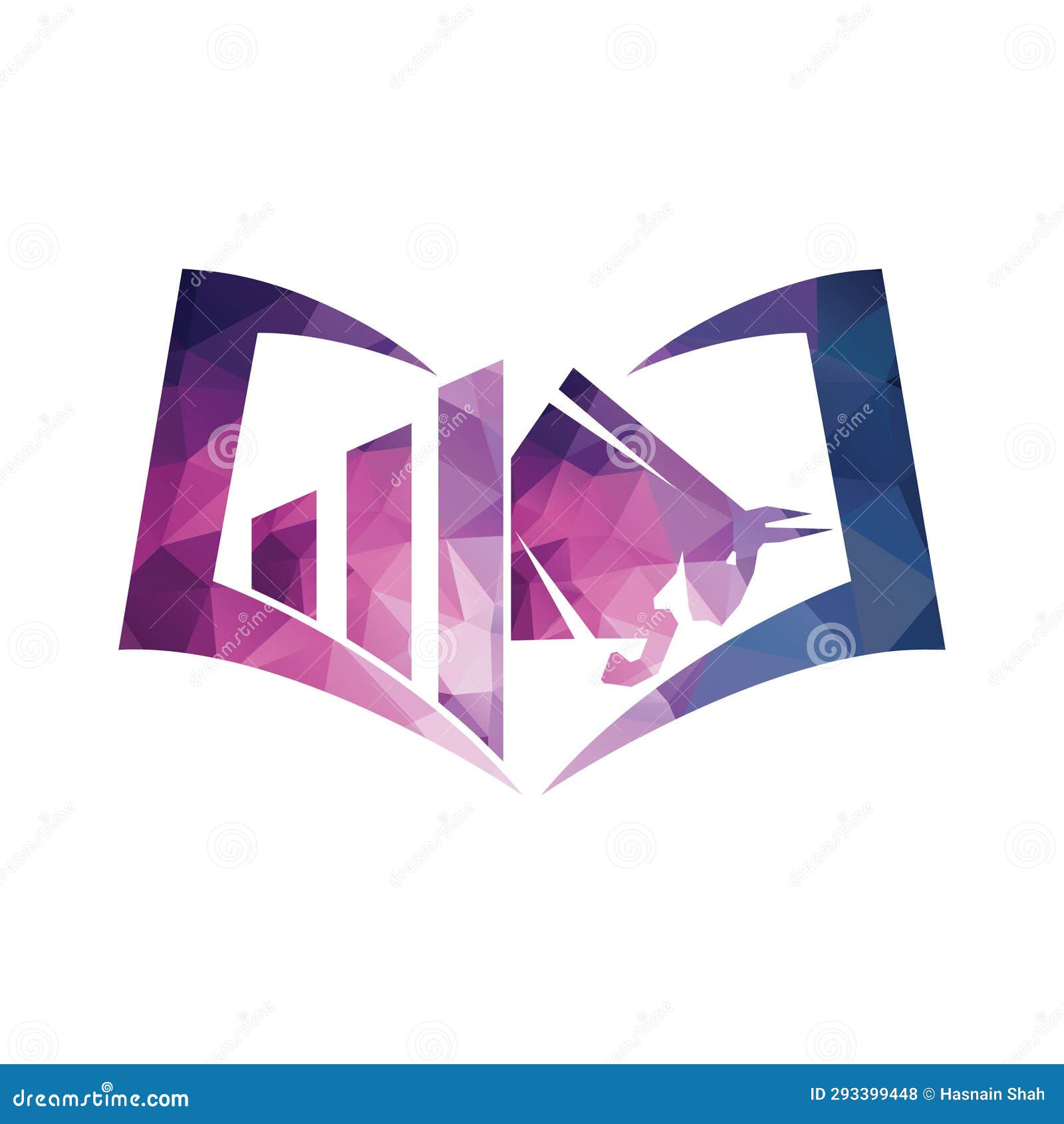 Chart Book Logo Template Stock Vector. Book Analytics Logo Design Icon ...