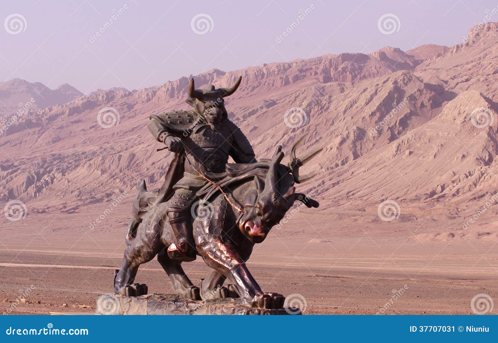 Bull Demon king statue stock image. Image of front, flaming - 37707031