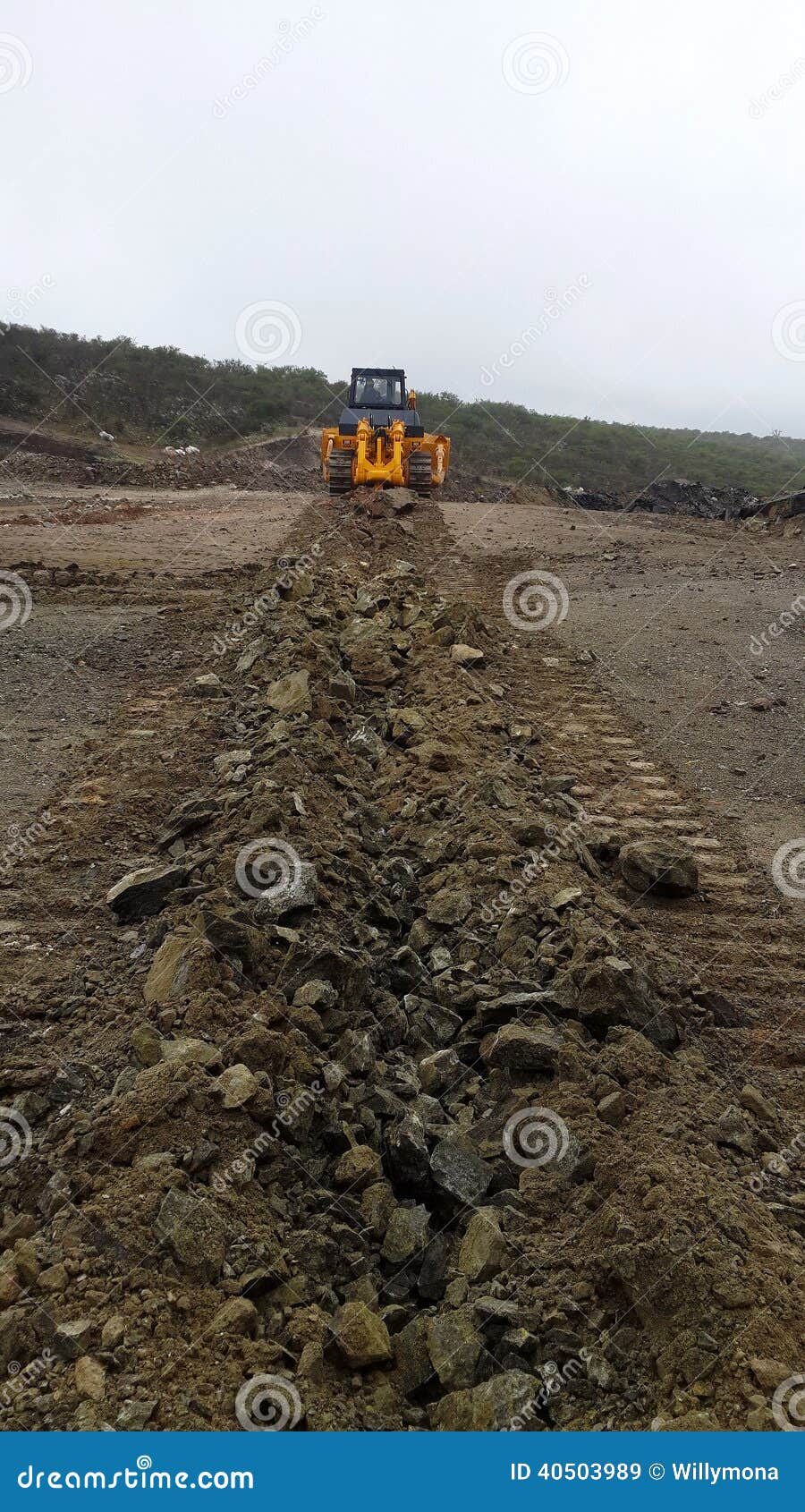 Quarry Dozer Bucket Detail. The Loading Digger Bucket Rest. On Teeth ...