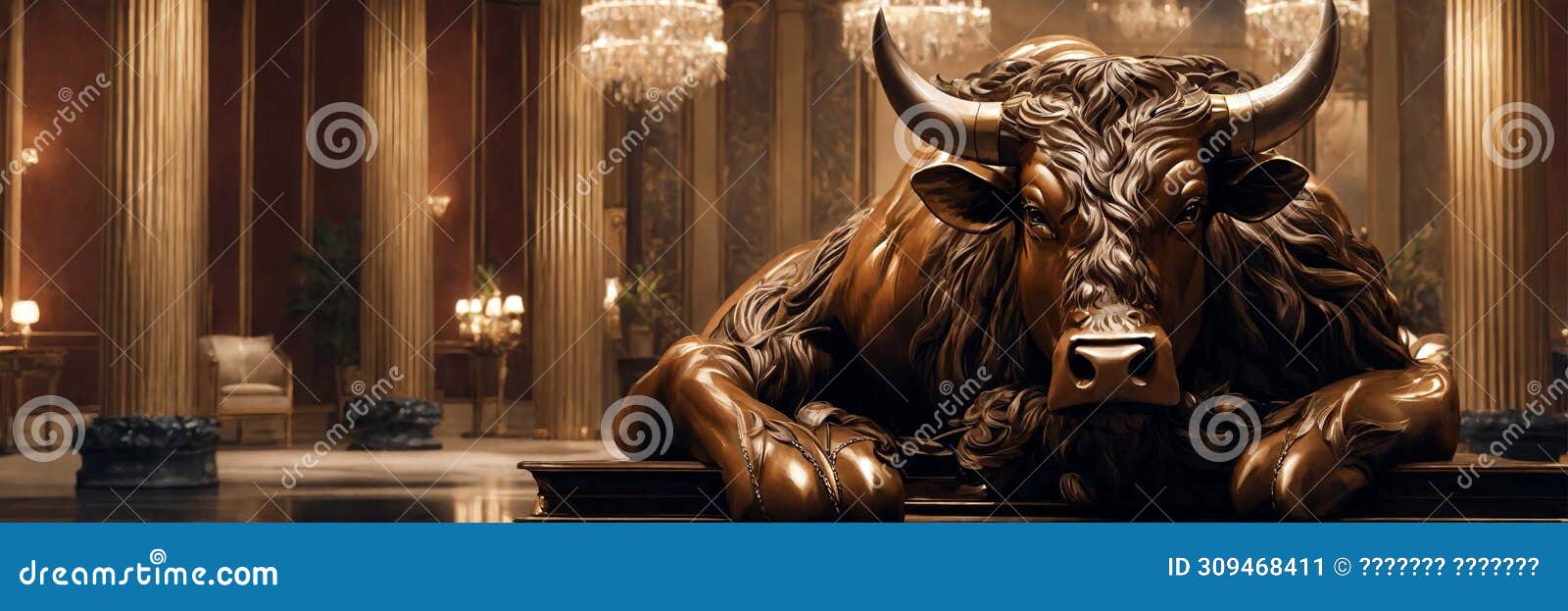 Bull Head Detail. Bull in the Style of Quiet Luxury Hyperrealistic ...