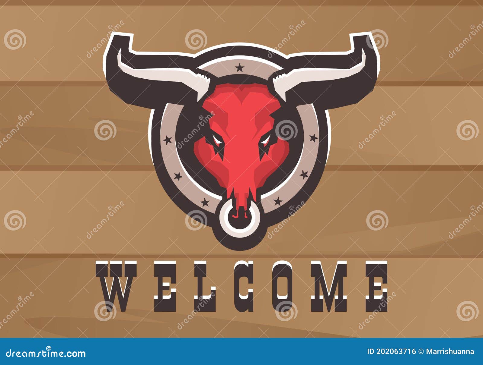 Bull Head Icon White Background Stock Vector - Illustration of proud ...
