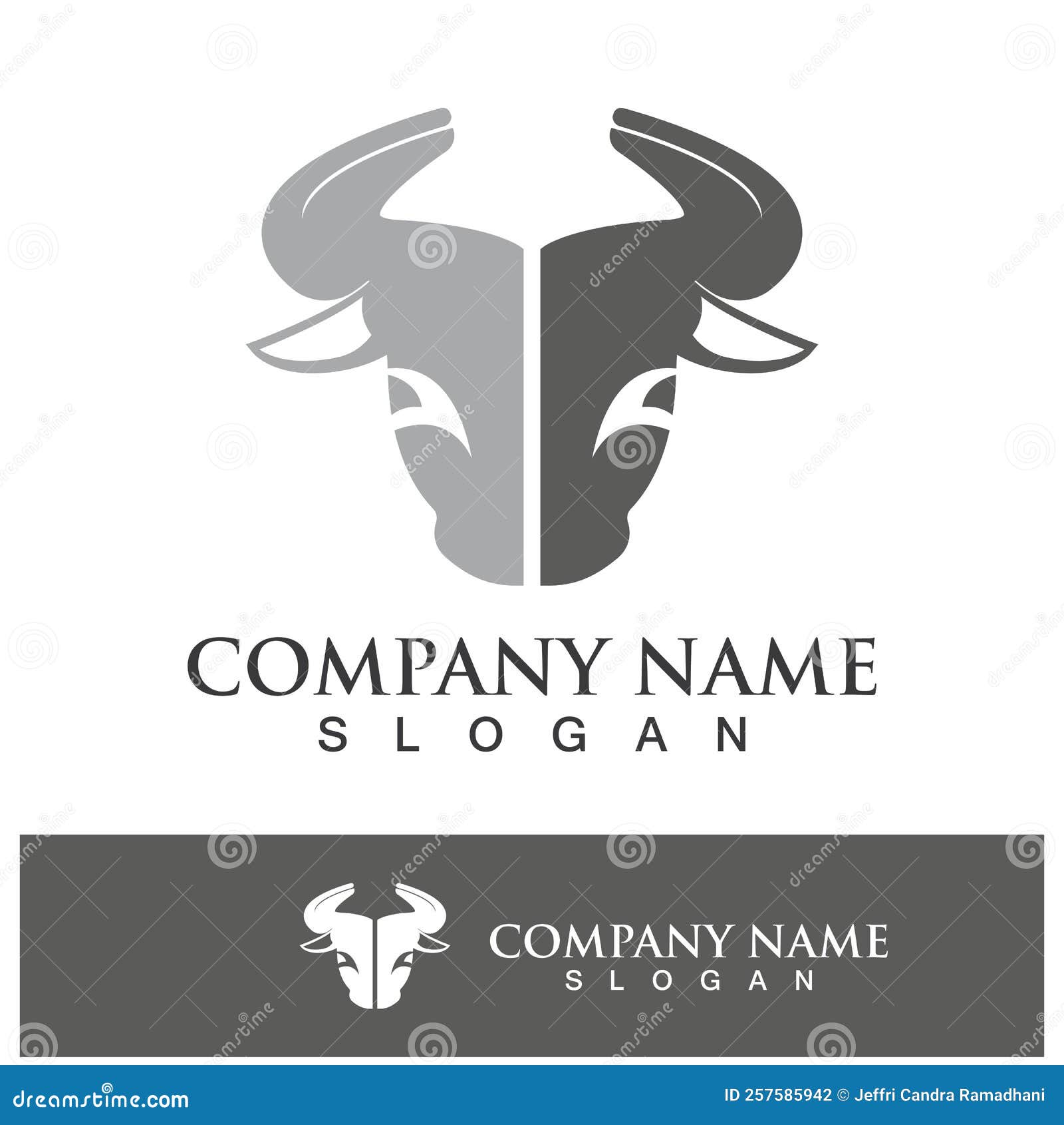 Bull head logo vector icon stock vector. Illustration of graphic ...