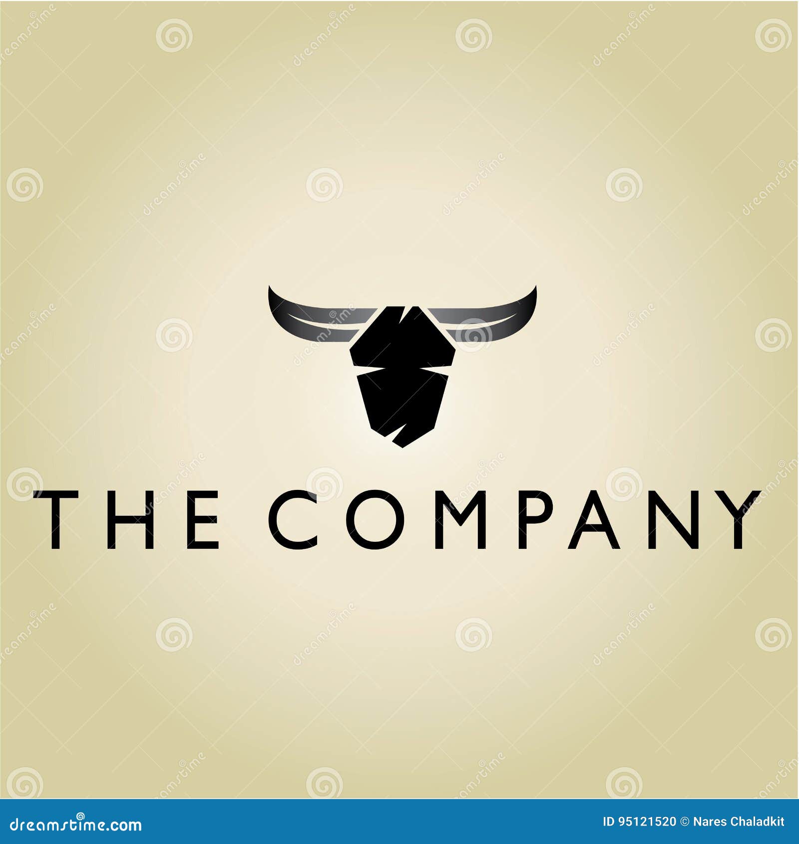 Bull Ideas Design Illustration Graphic Stock Illustration ...