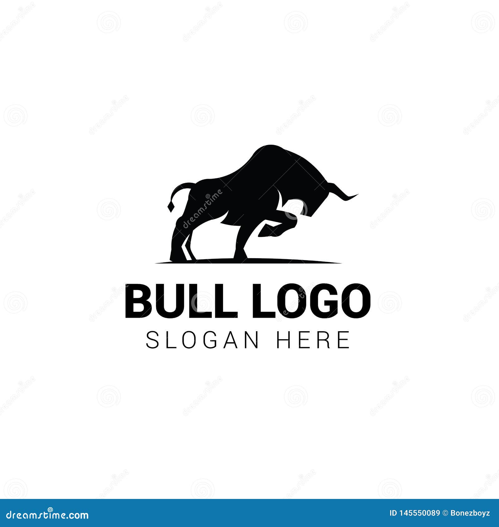 Bullock Logo Stock Illustration | CartoonDealer.com #282080062